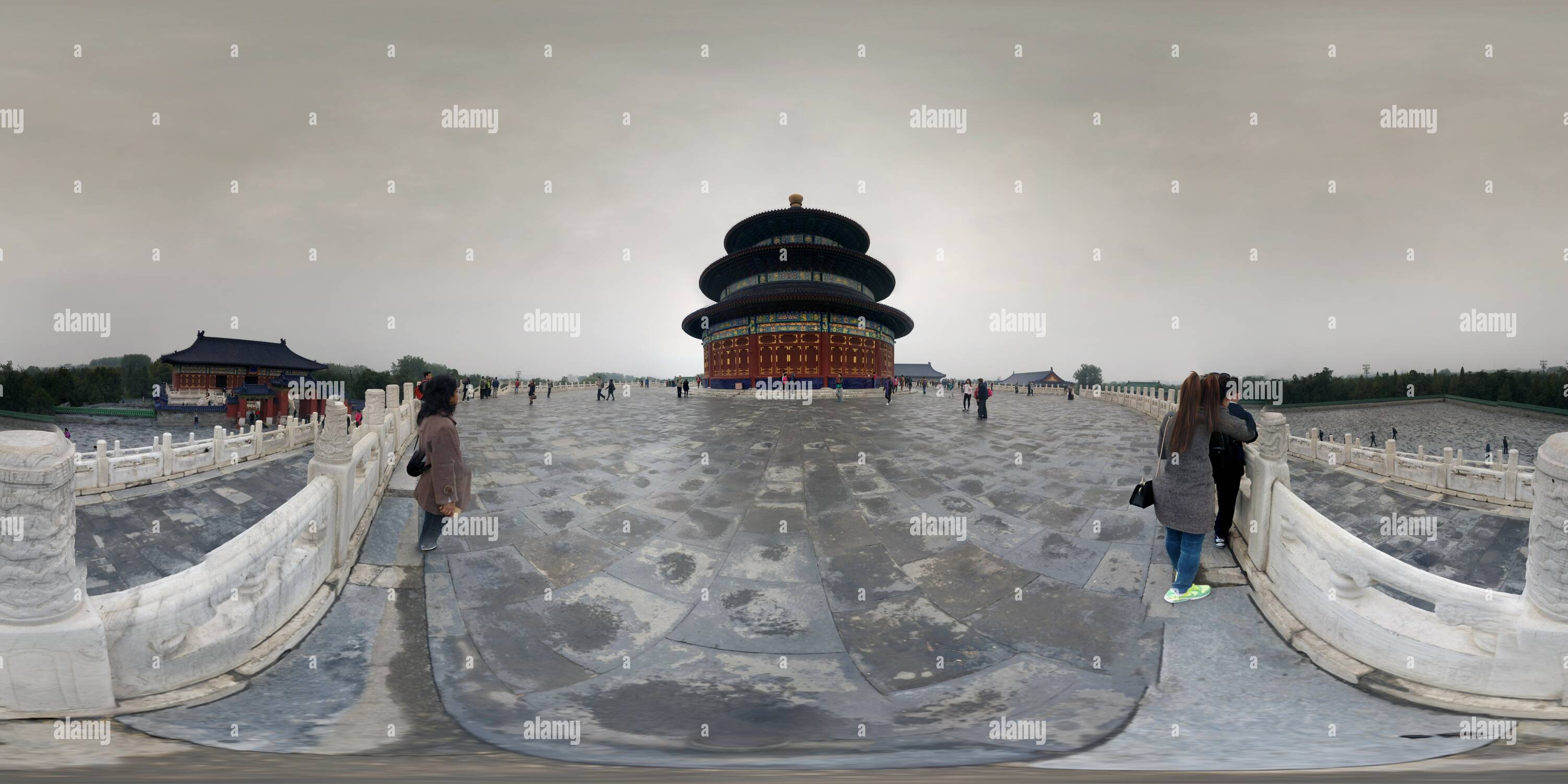 360° view of Temple of Heaven, Beijing - Alamy