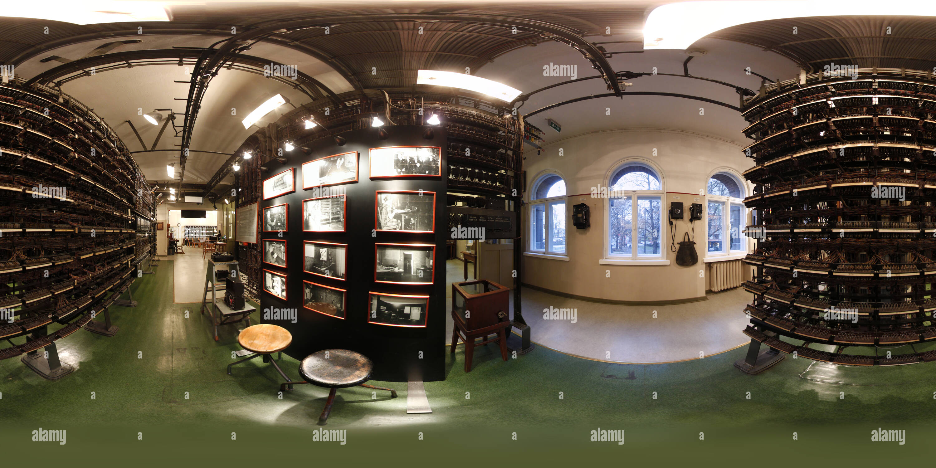 360° view of Telephone museum Helsinki - Alamy