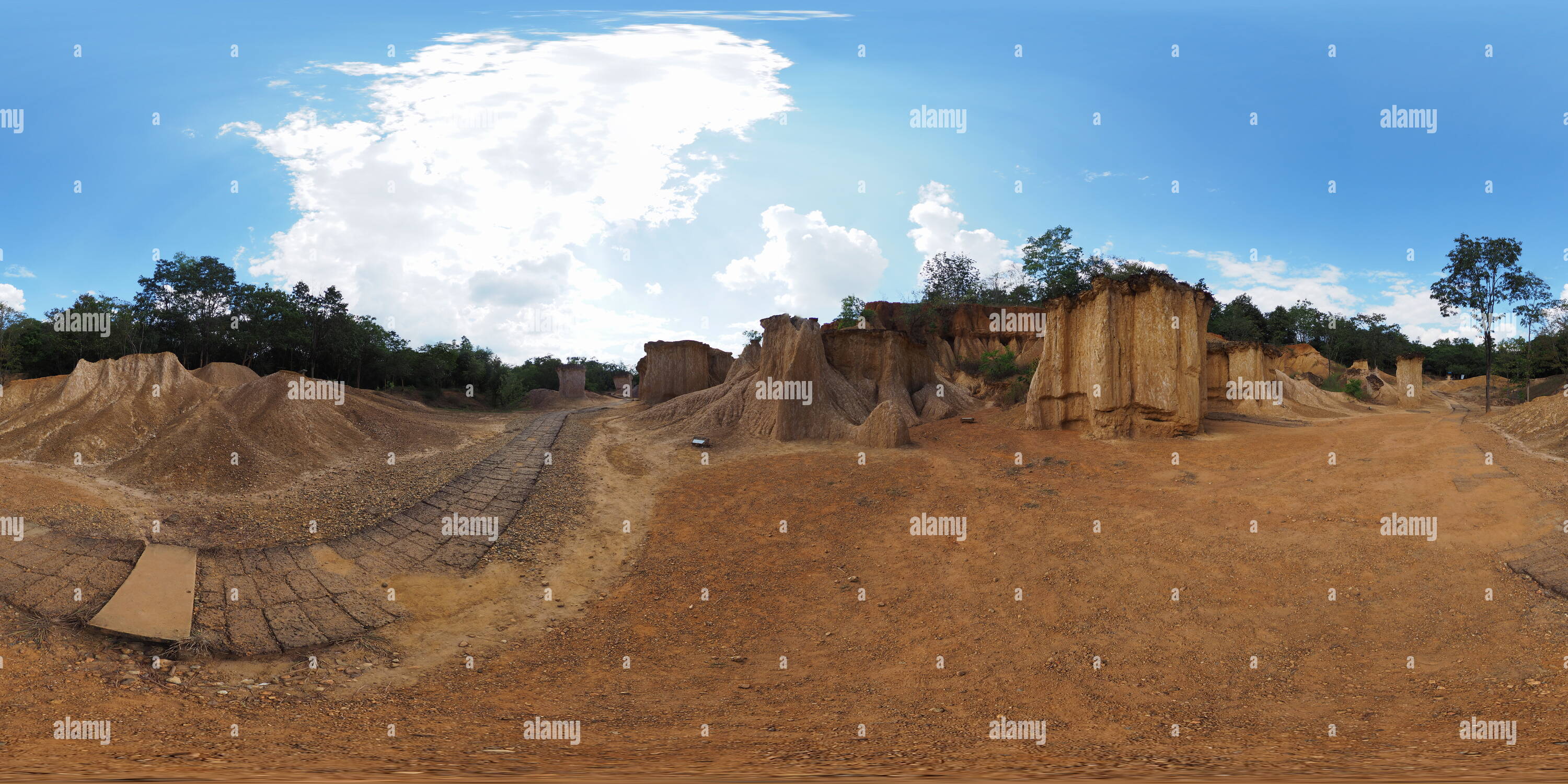 360° view of Phae Muang Pee - Alamy