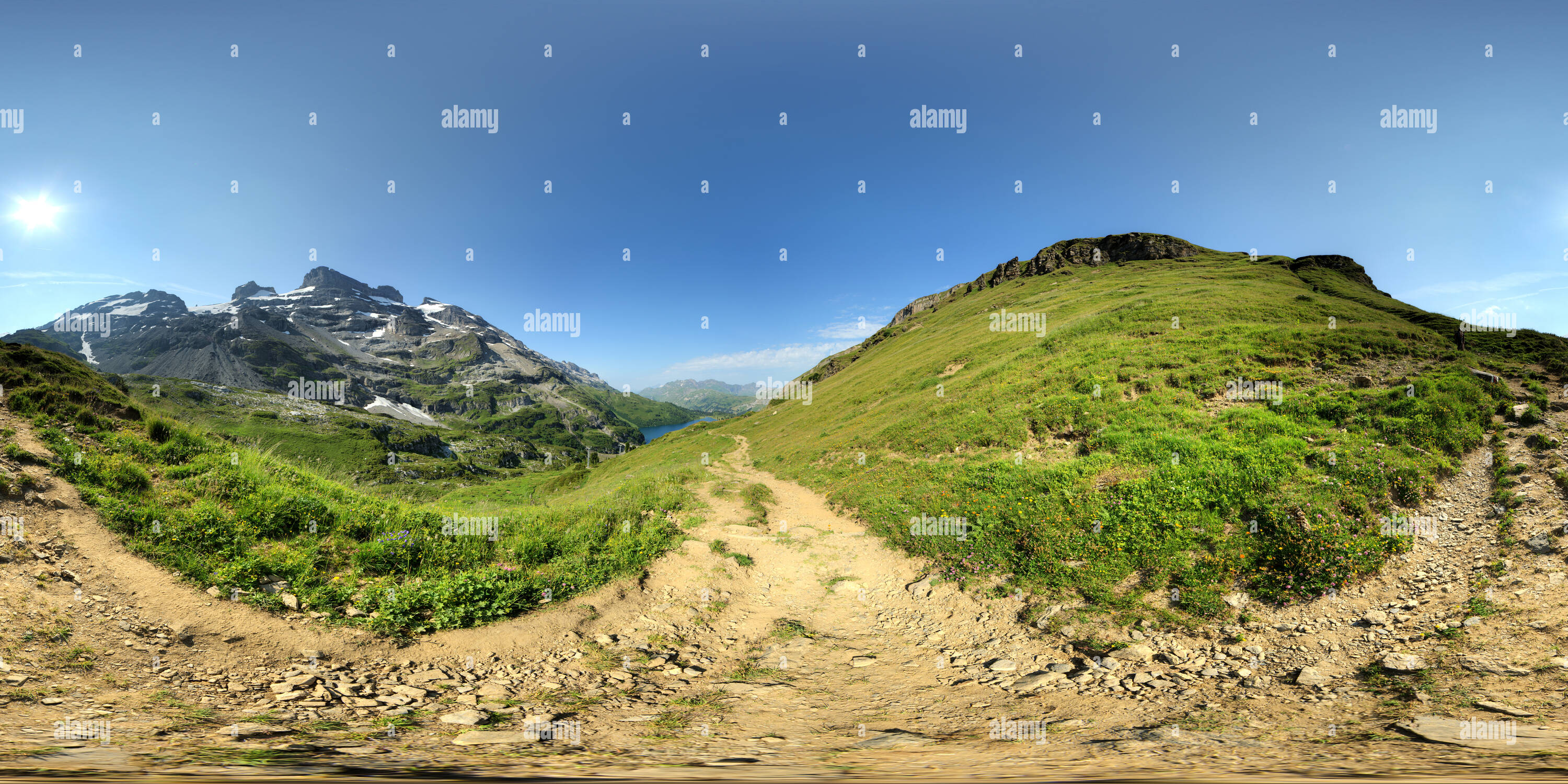 360° view of Joch Pass to Melchsee-Frutt 03 Switzerland - Alamy