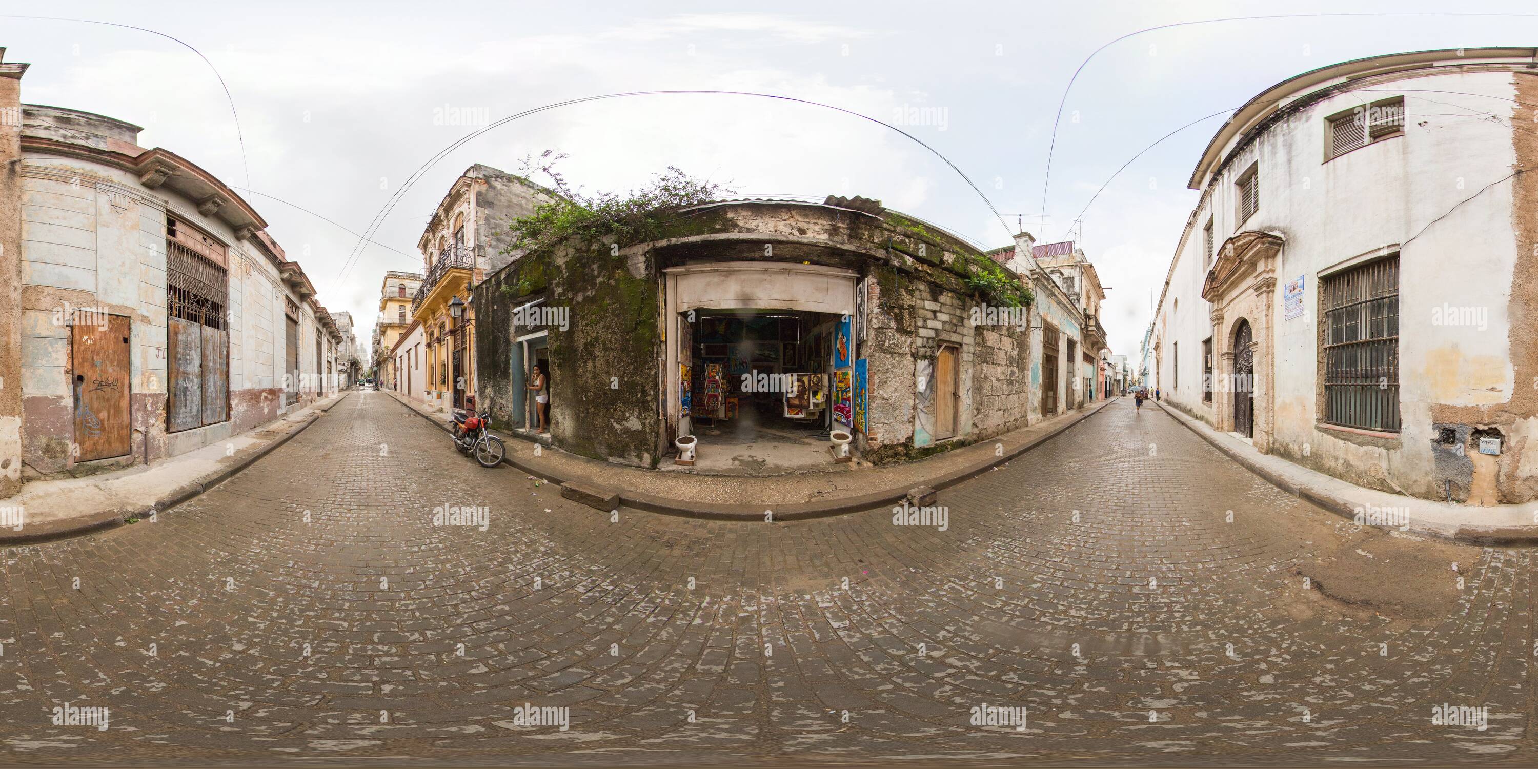 360° view of Brasil Havana Cuba 2 - Alamy
