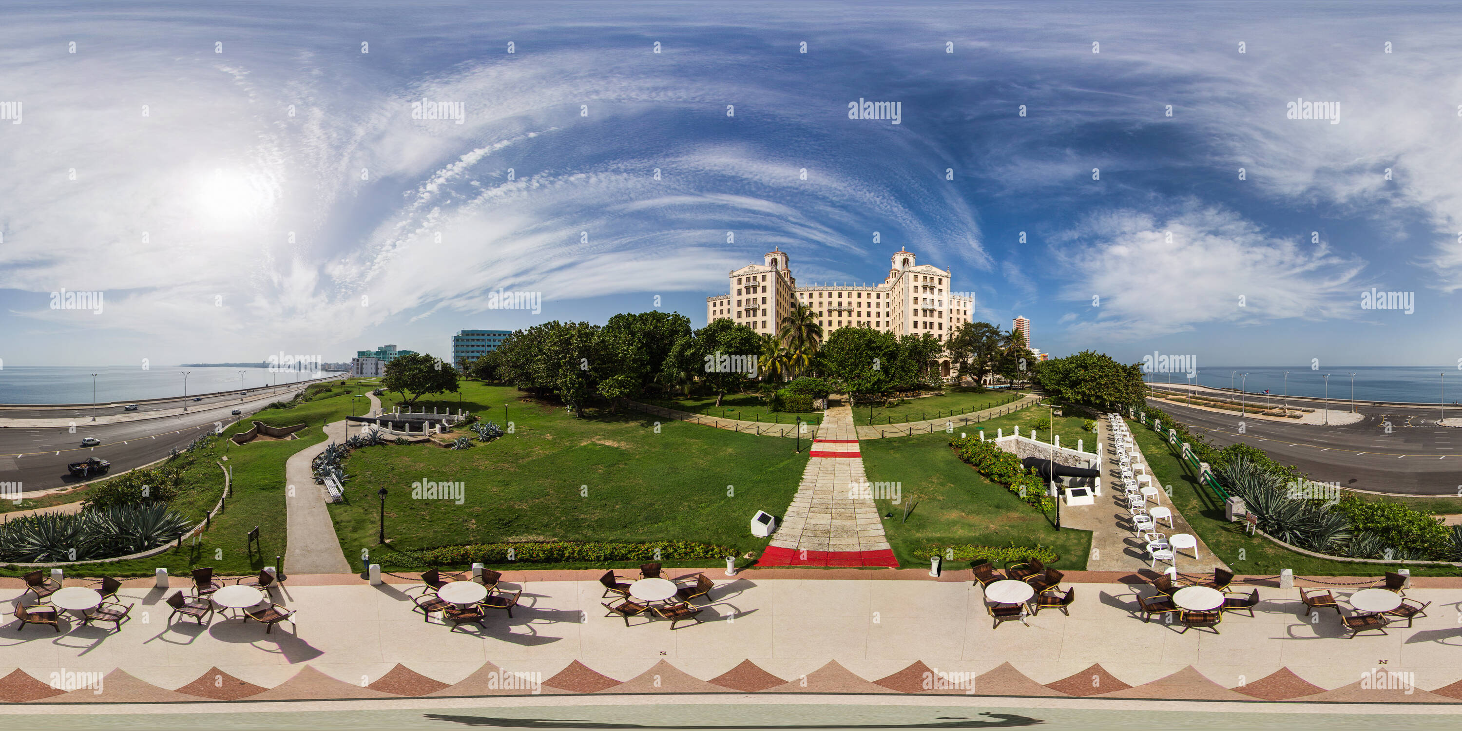 360° view of Hotel Nacional De Cuba Havana Cuba - Alamy