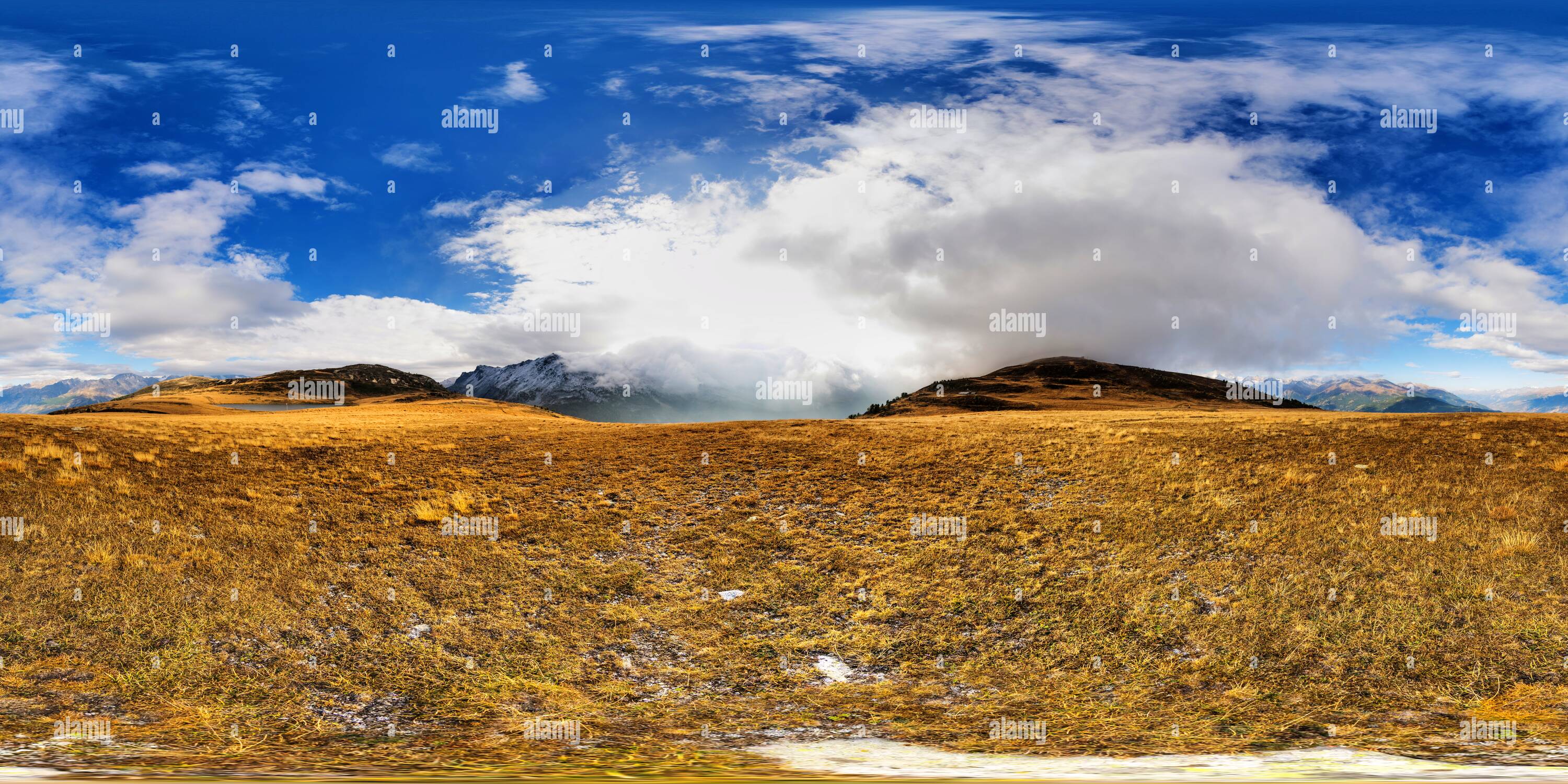 360° view of Suone Heido 3 Gibidum Pass Switzerland - Alamy