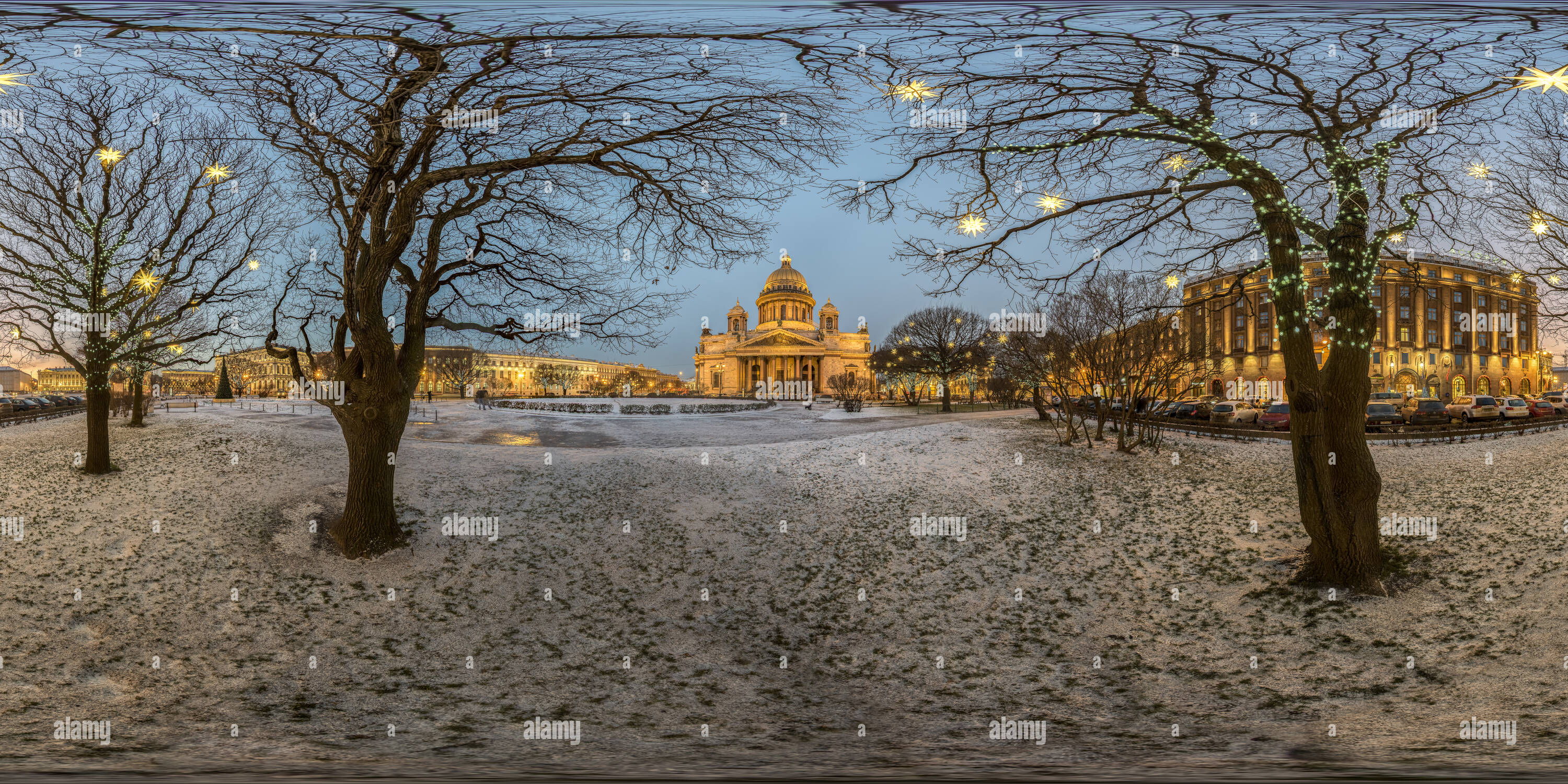 360° view of Saint Isaac's Square Saint Isaac's Cathedral and Hotel ...