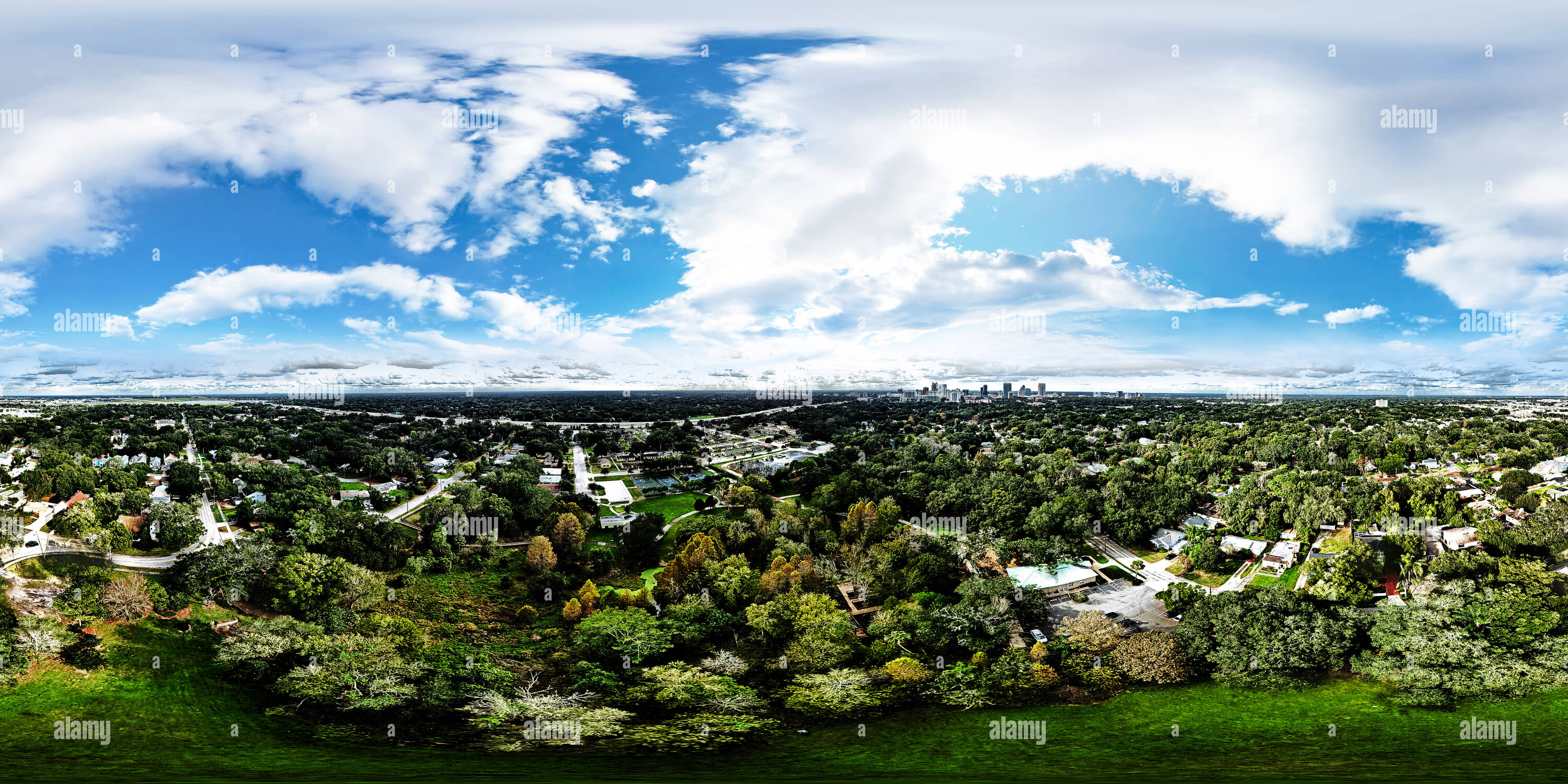 360° view of Langford Park, Orlando - Alamy