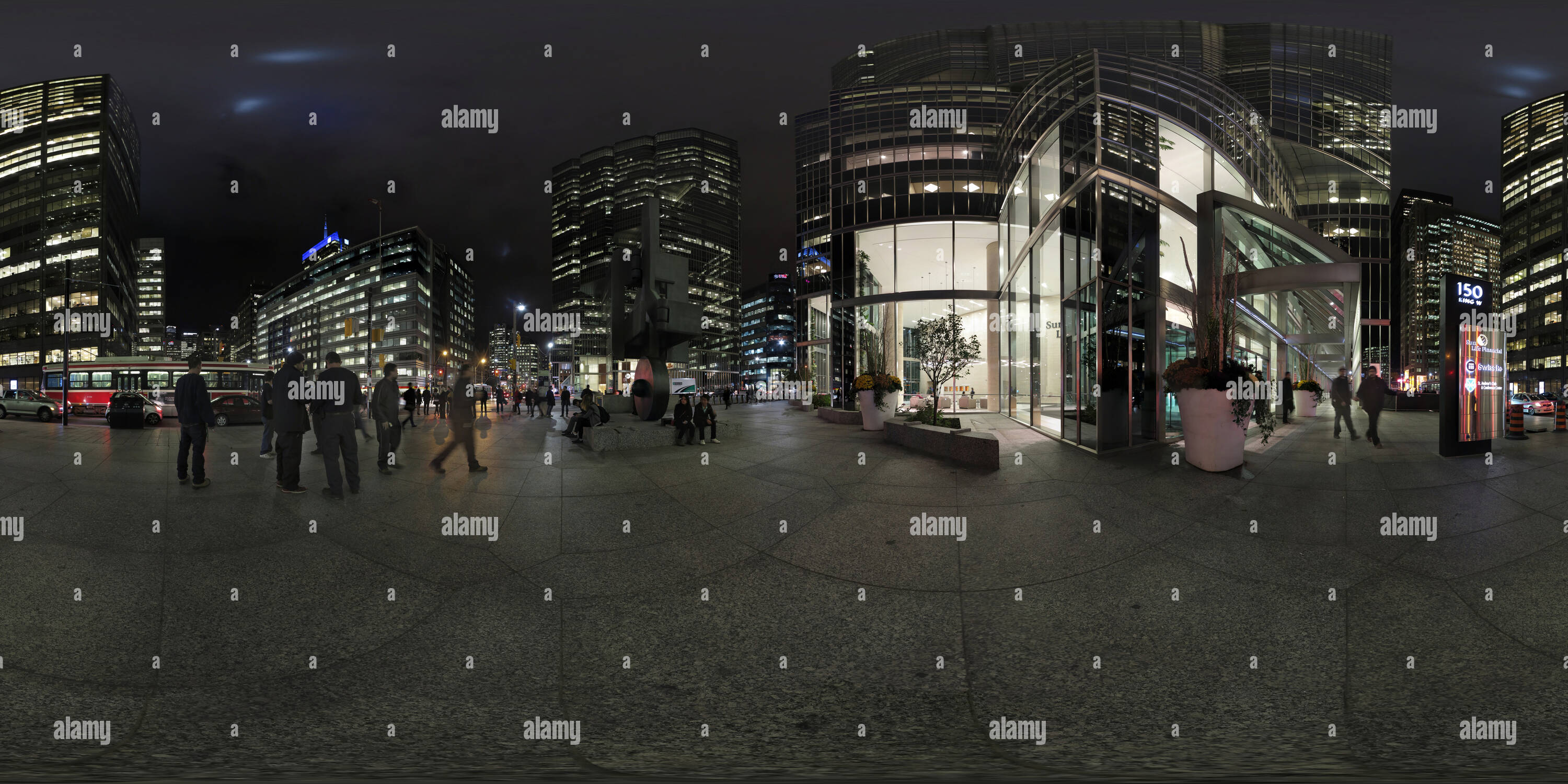 360° view of Sun Life Building Toronto - Alamy