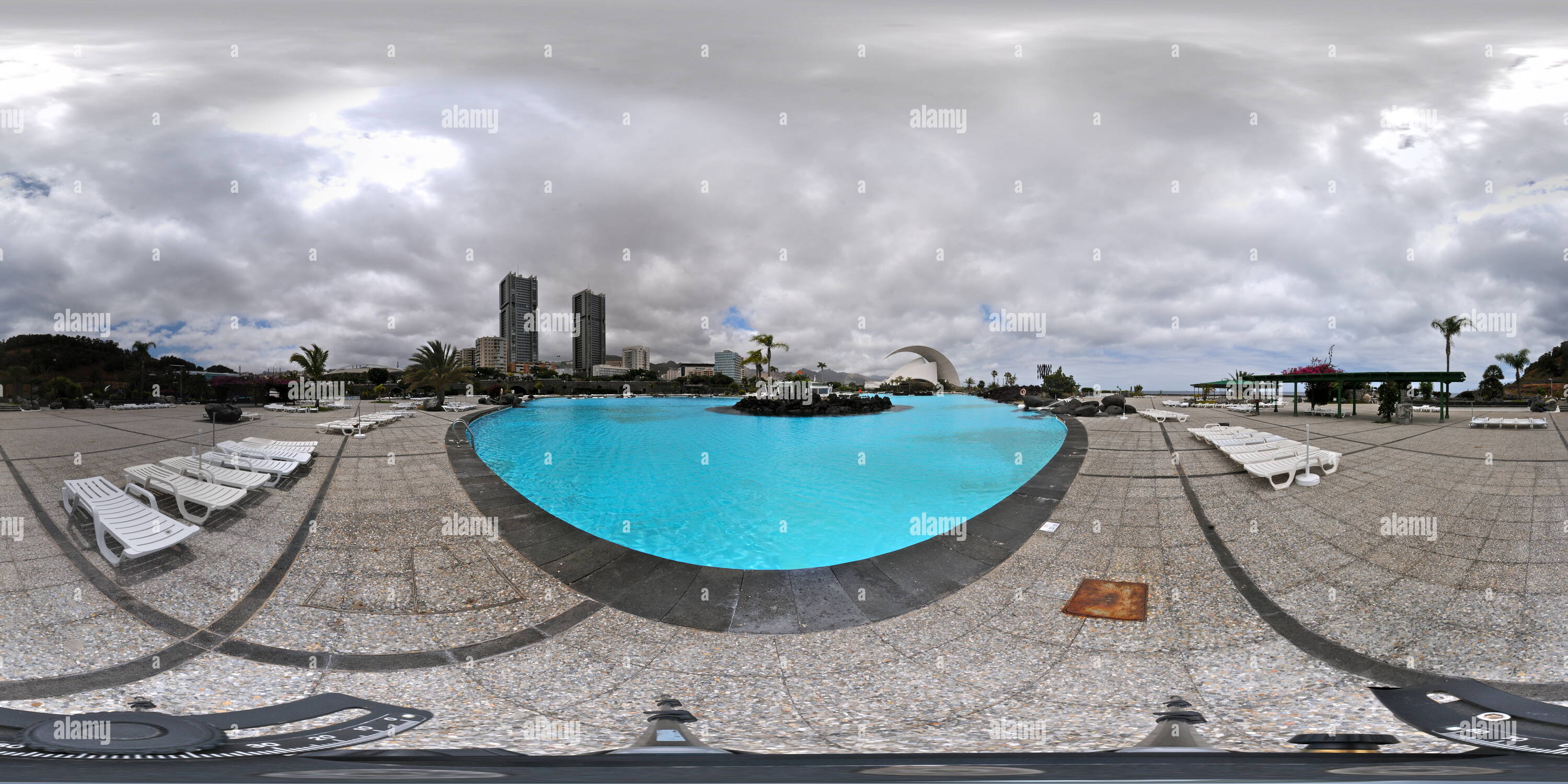 360° view of Tenerife Santa Cruz - Alamy