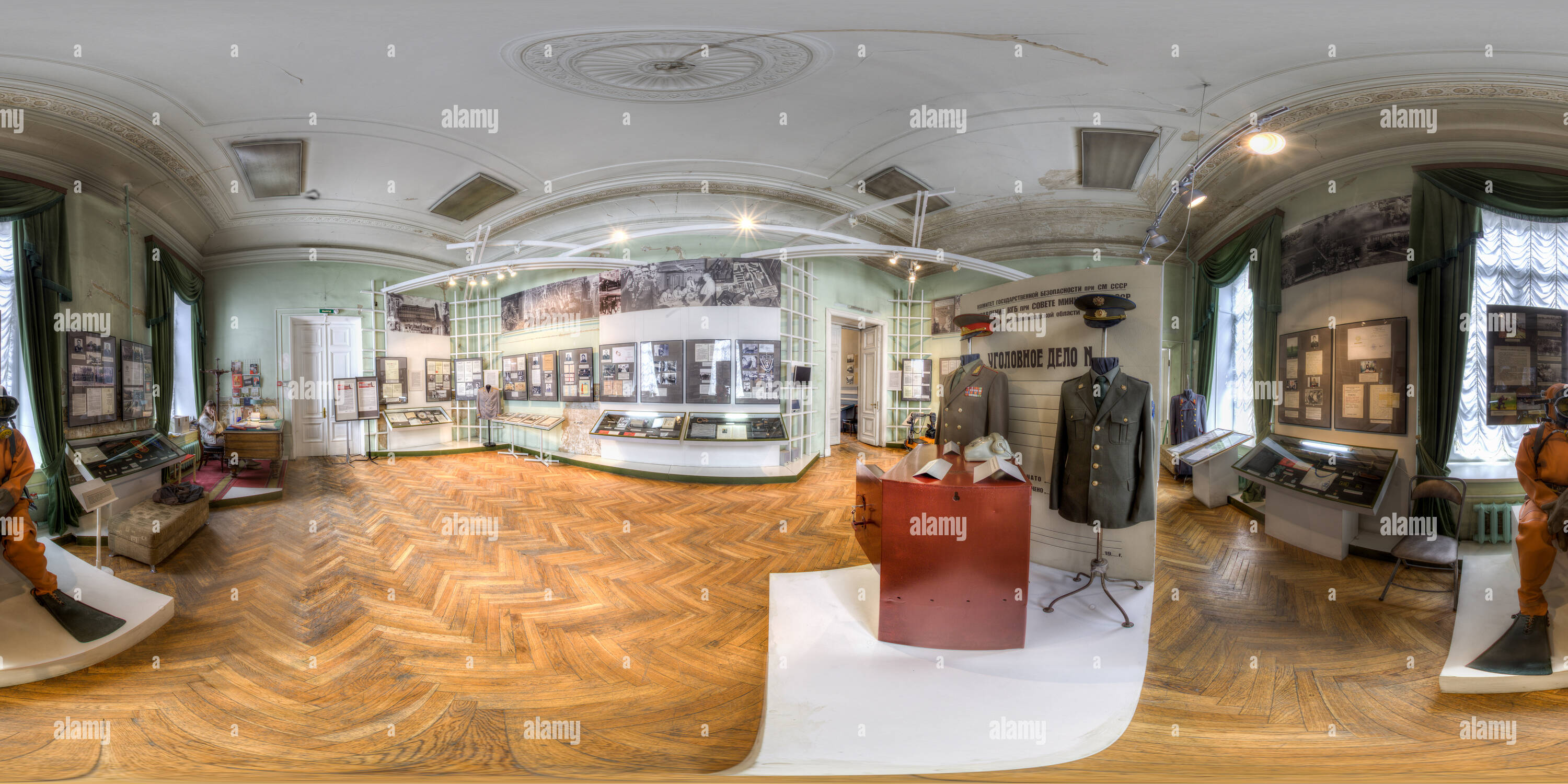 Museum history political police interior hi-res stock photography and ...