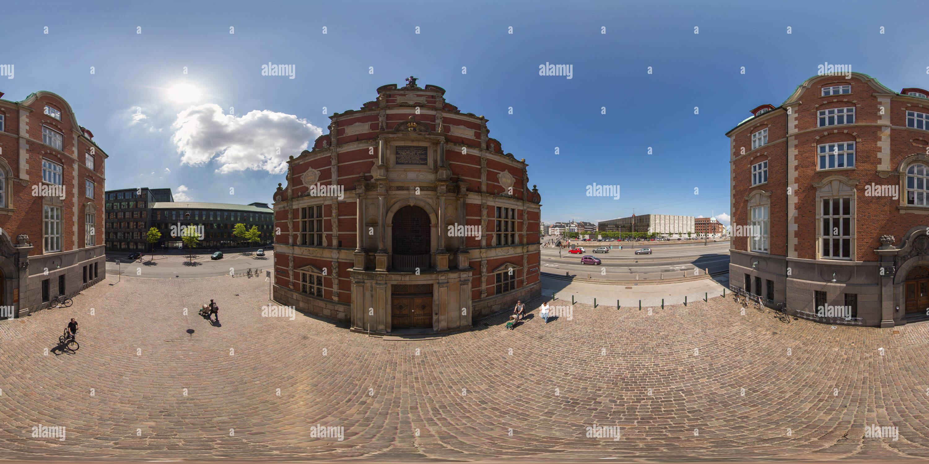 360° view of Børsgade Copenhagen Demark I - Alamy