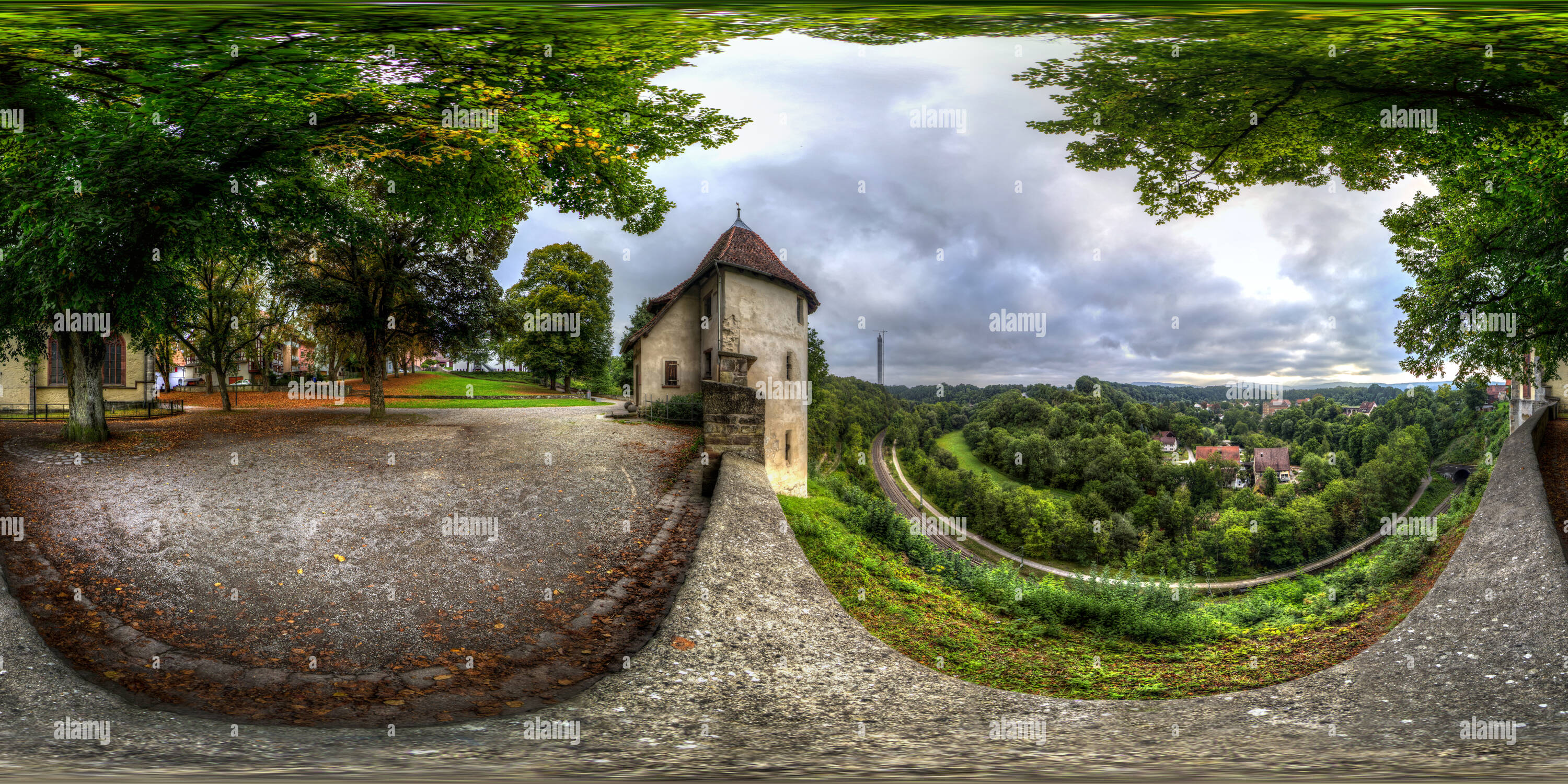 360° view of Rottweil, Baden-Wuerttemberg, Germany - Alamy