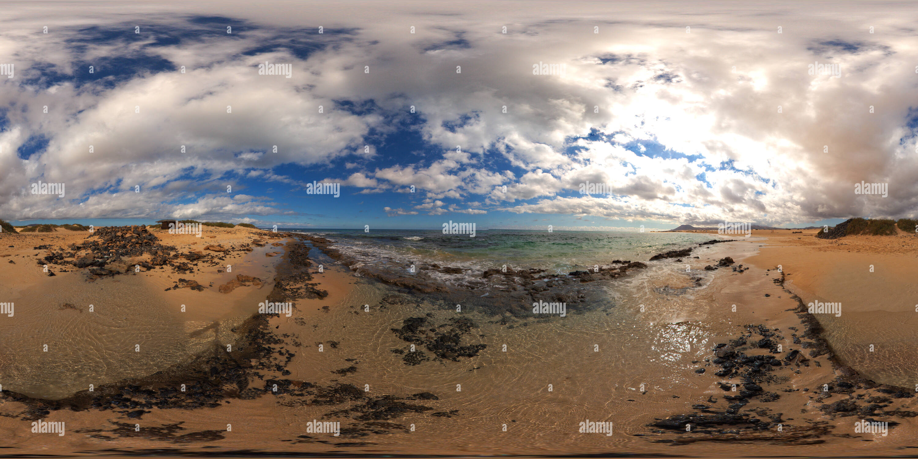 360° view of Parque Natural Corralejo 04 - Alamy