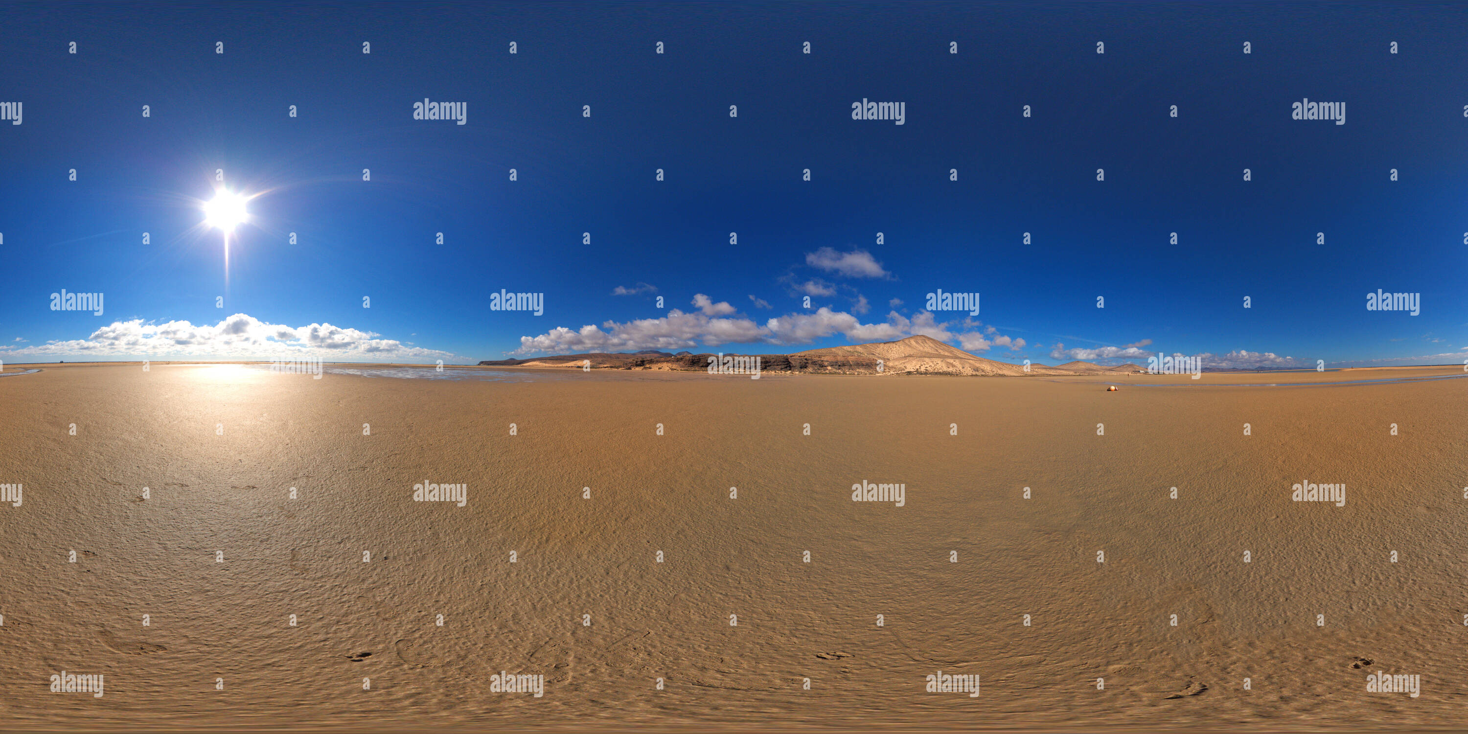 360° view of Sotavento Beach 03 - Alamy