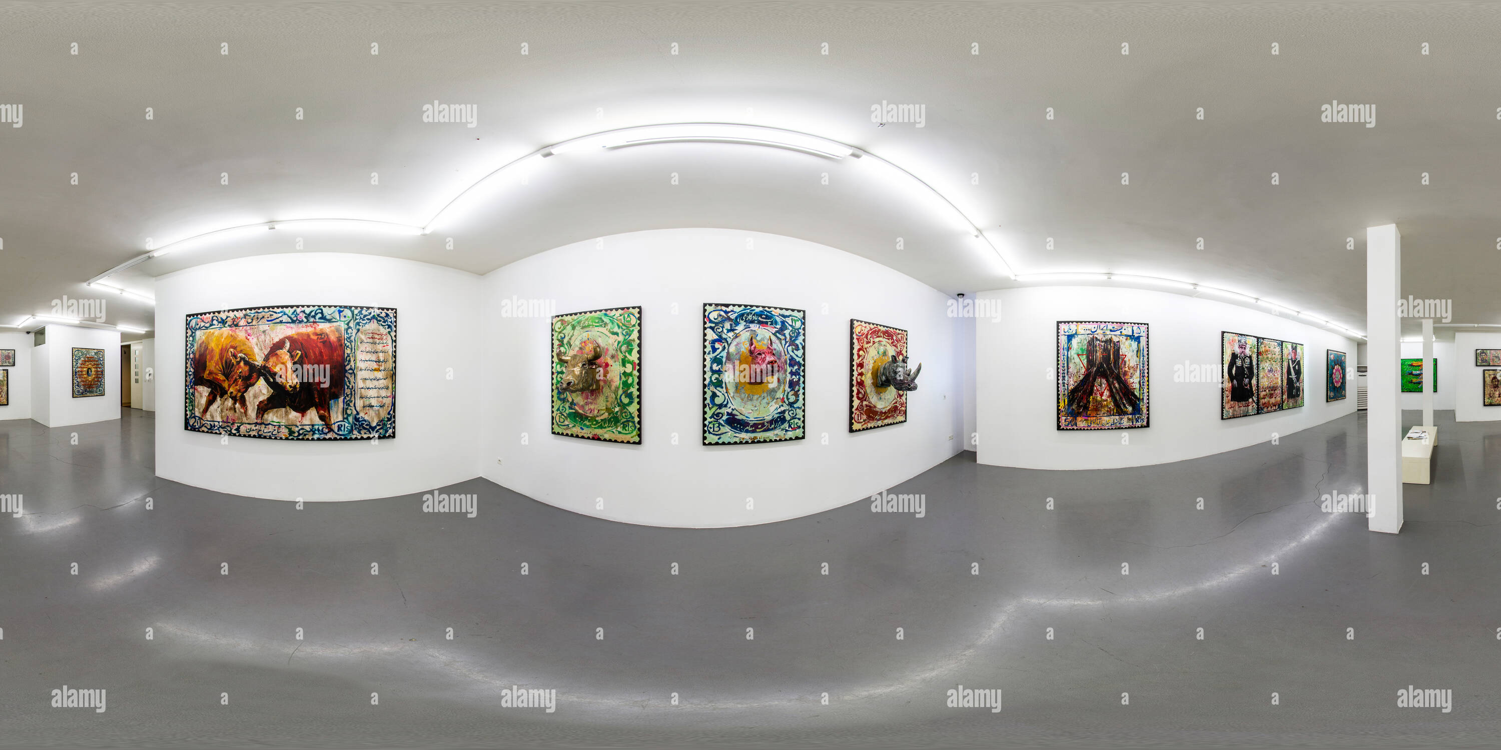 360° view of Etemad Gallery Jan 2016 Saeed Nodehi C Like Carrot W Like ...