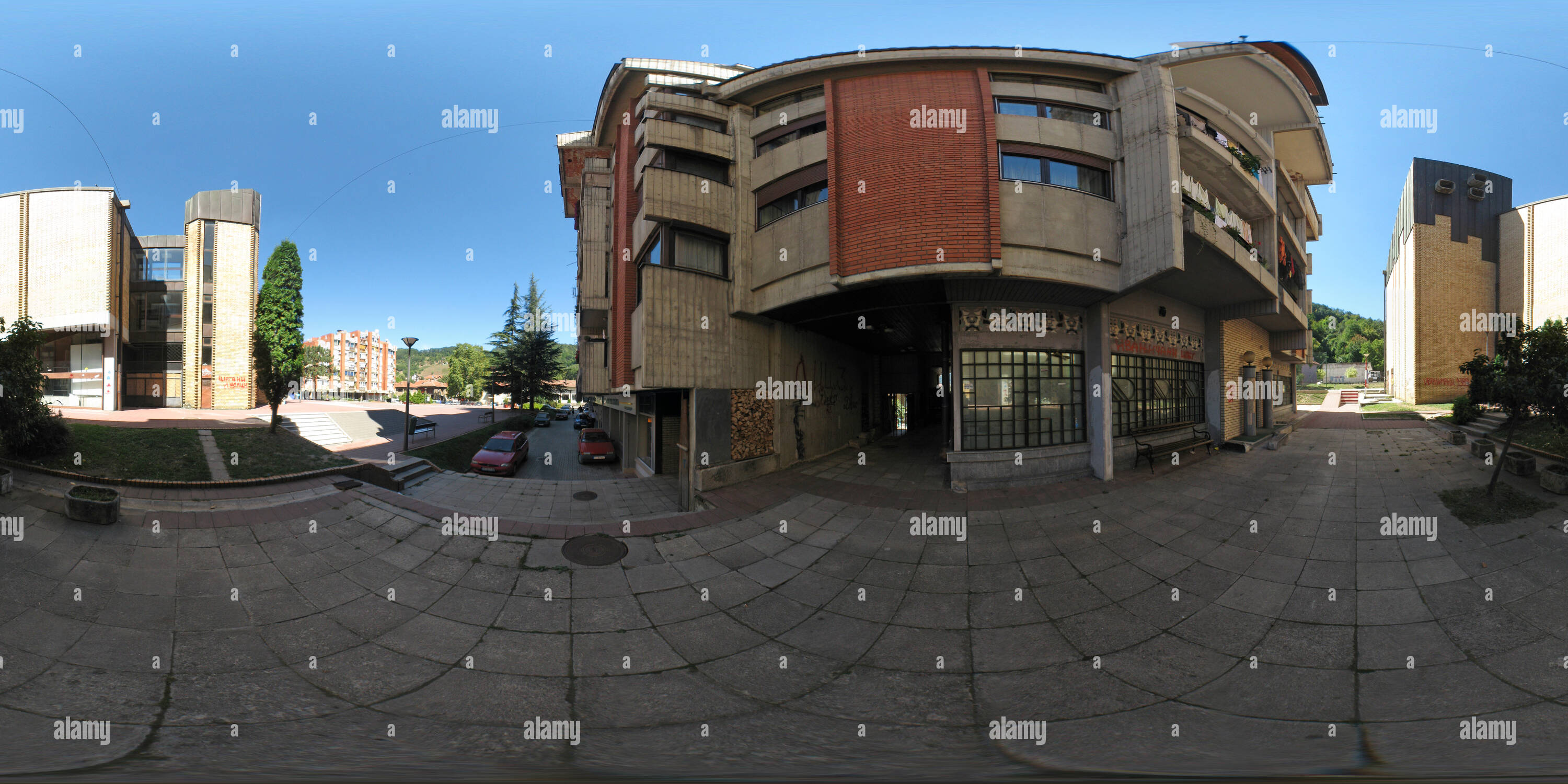 360° view of Ivanjica - Cultural Centre (south side - Alamy