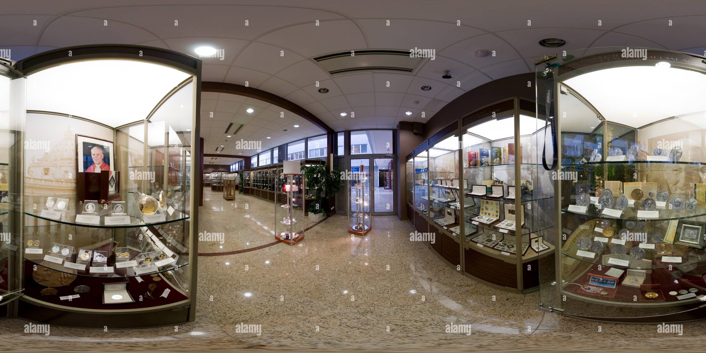 360° view of Treasury of the Polish Mint - The Museum (3426 - Alamy
