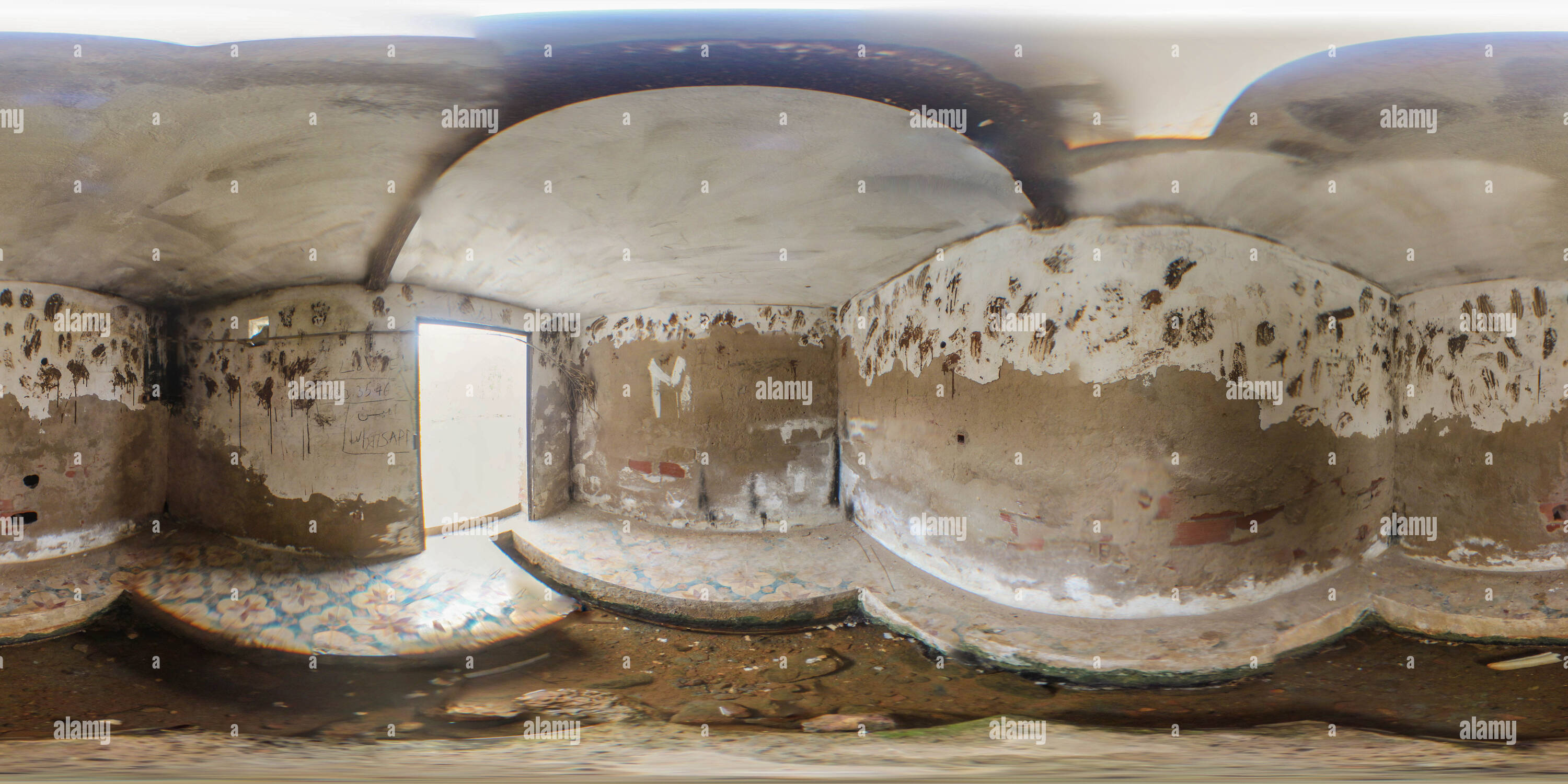 360° view of Tafthouht mineral water source‬‏ - Alamy