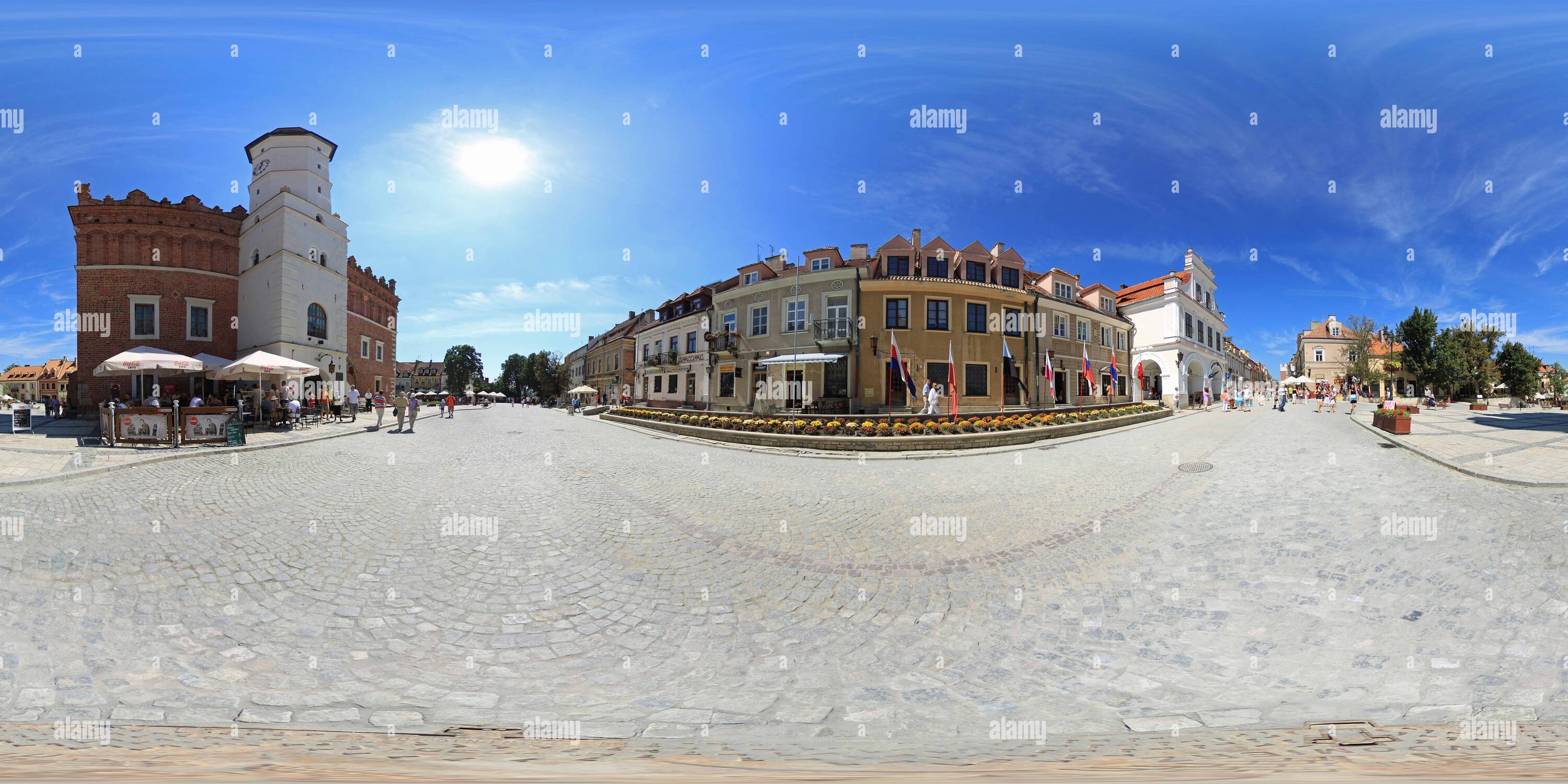 360° view of Sandomierz Markersquere (174 - Alamy
