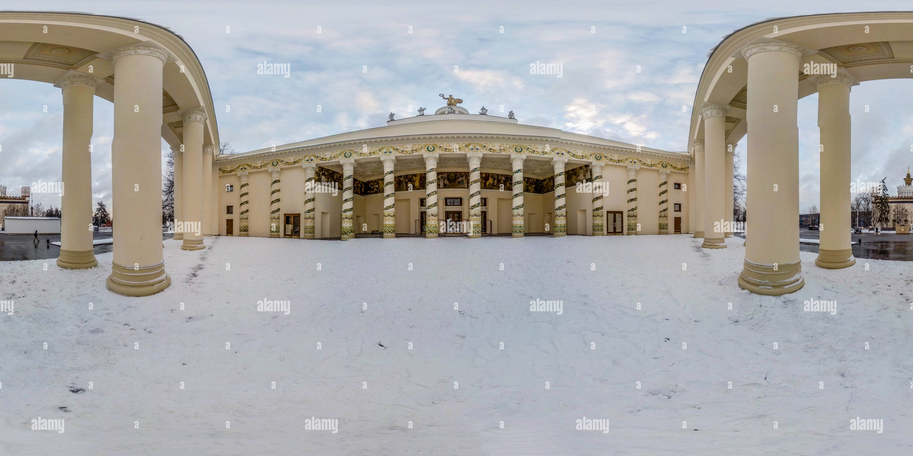 360° view of Pavilion of Belarus VDNH Moscow - Alamy