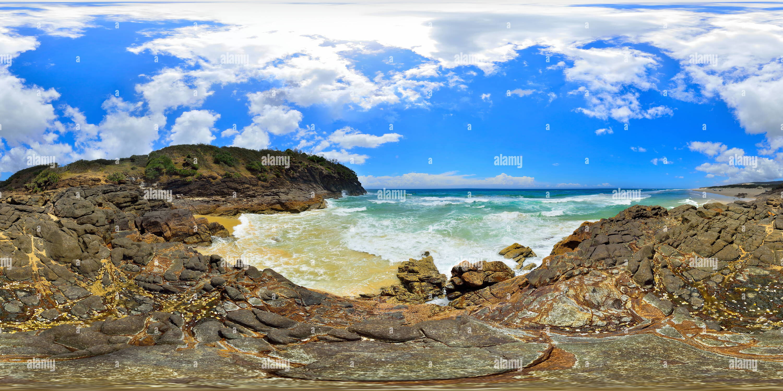 360° view of At the base of Indian Head - Alamy