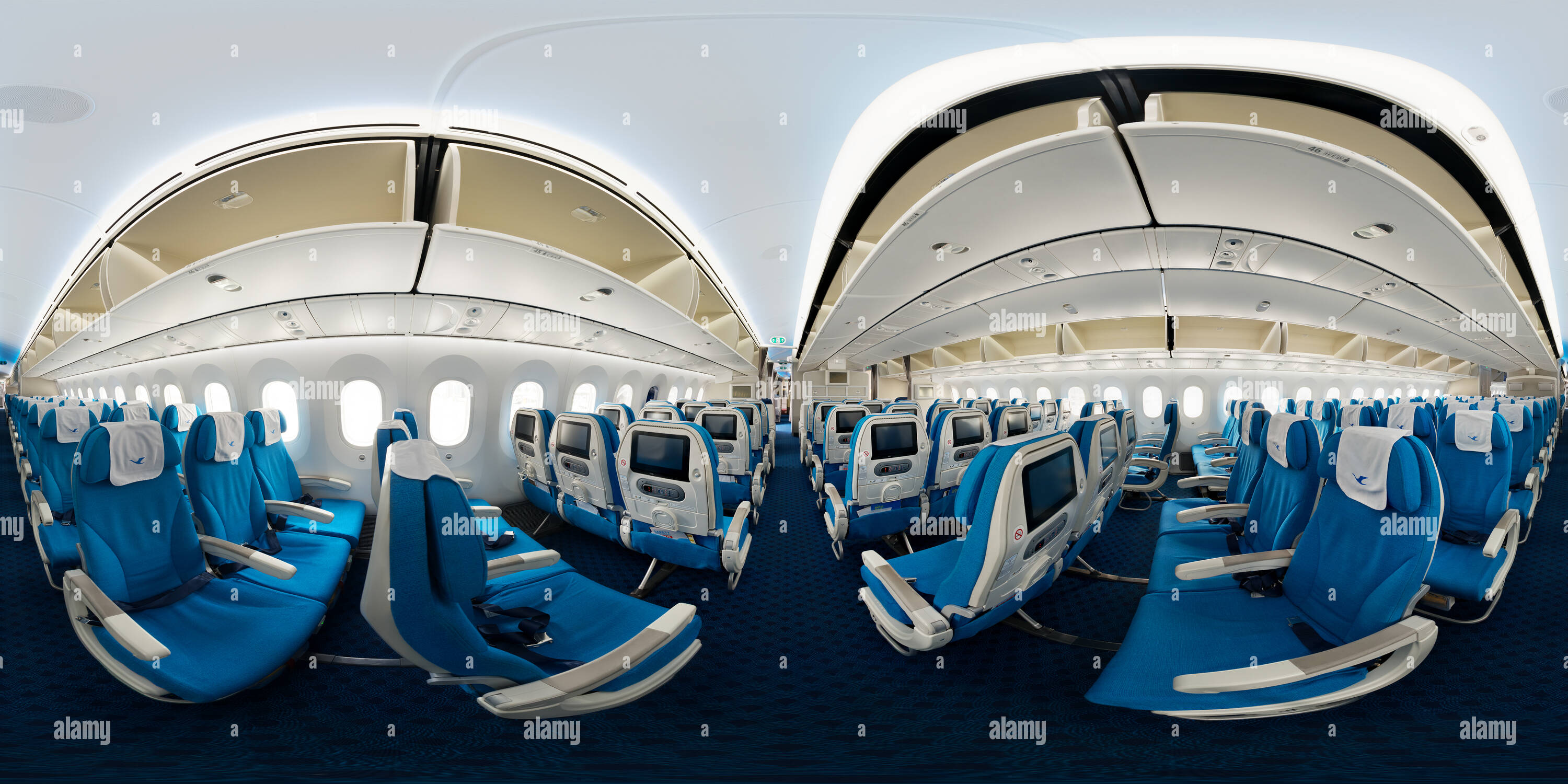 360° view of Boeing 787 Dreamliner - Alamy