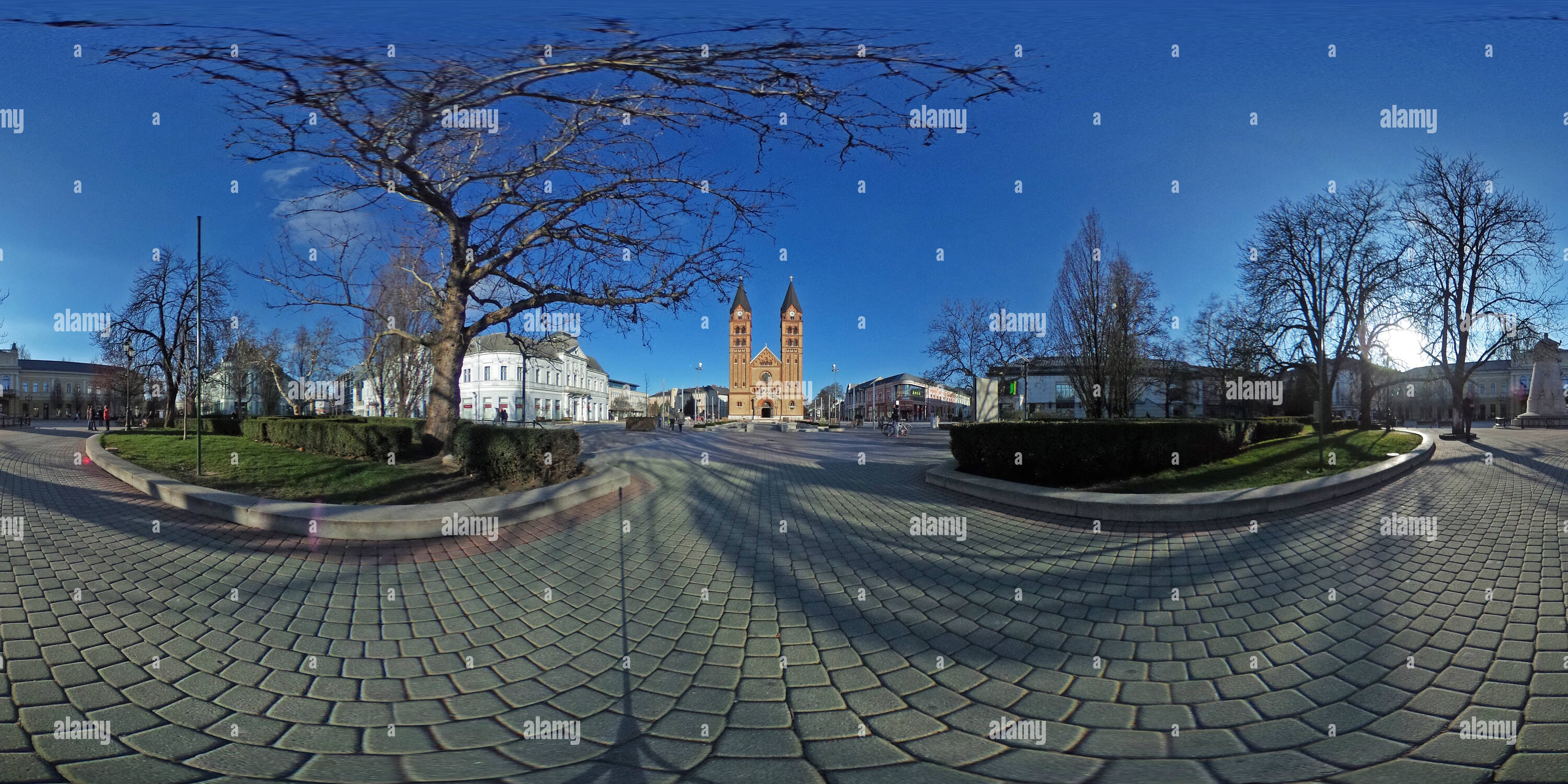 360° view of Nyíregyháza - Hungary - Alamy