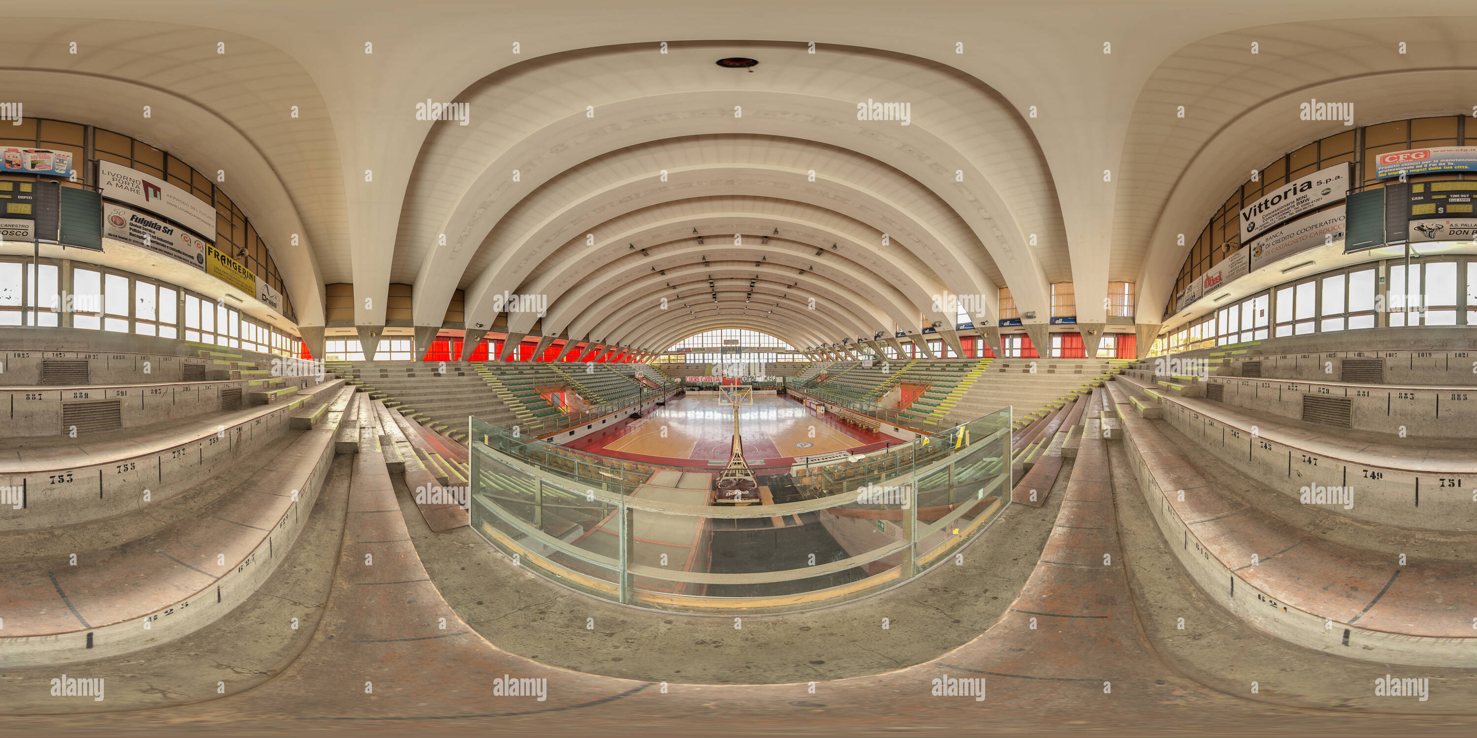 360° view of Palamacchia (View from the top - Alamy