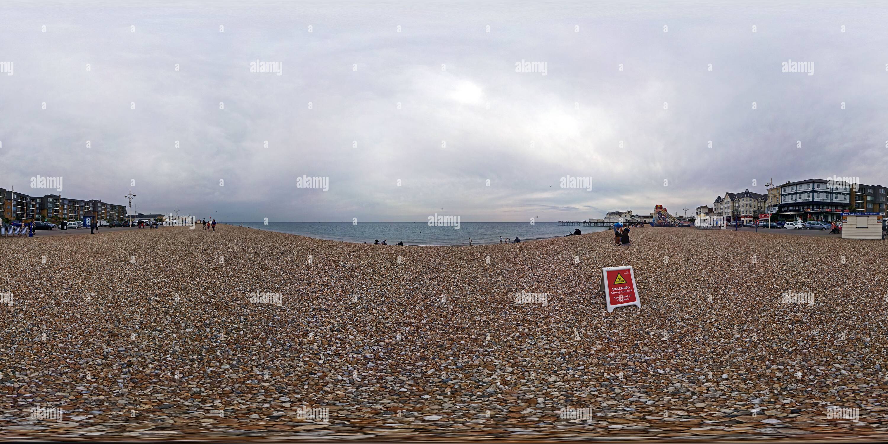 360° view of Bognor Regis, At the Beach 1 - Alamy
