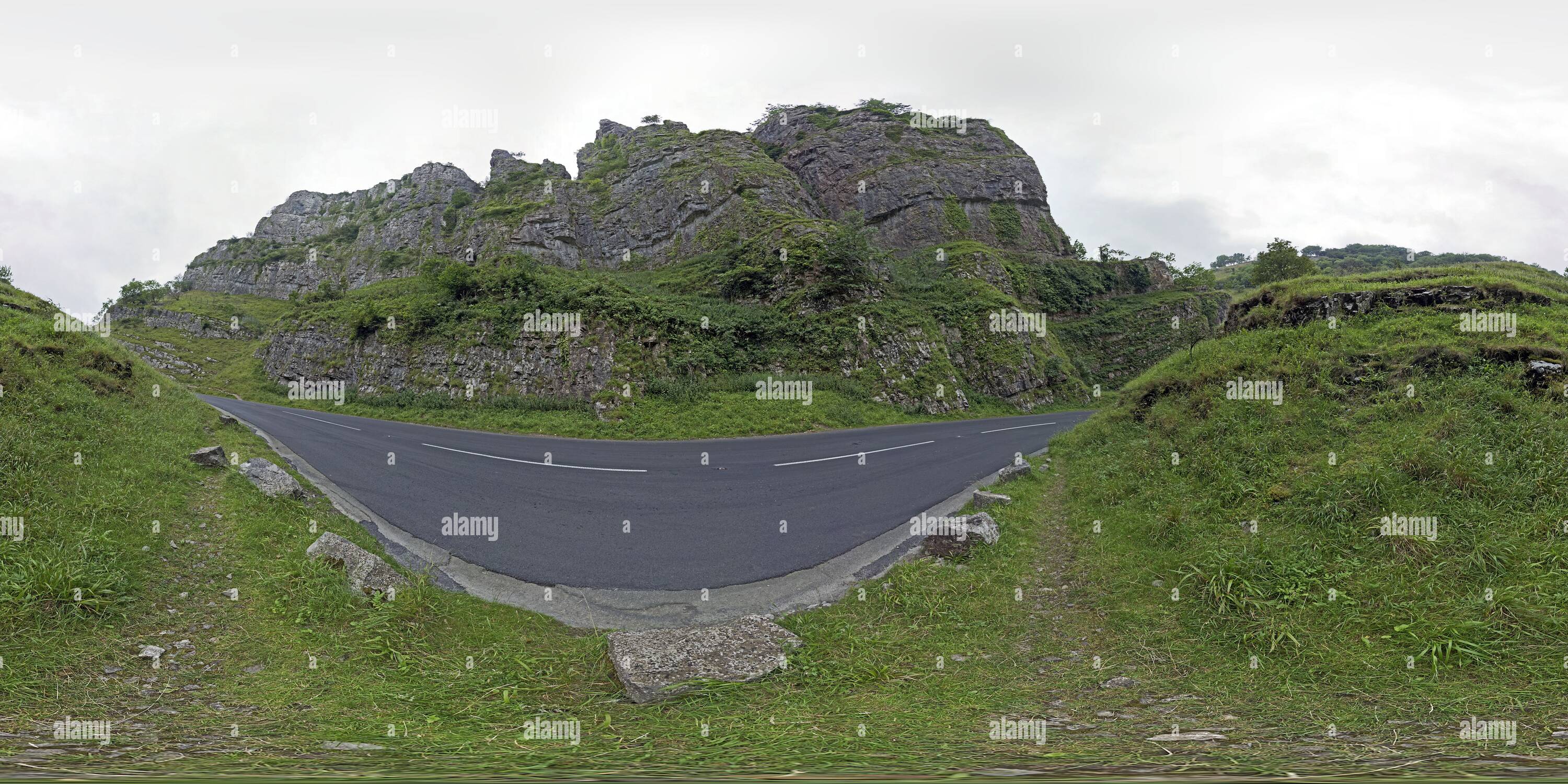 360° view of Cheddar Gorge, View 4 - Alamy