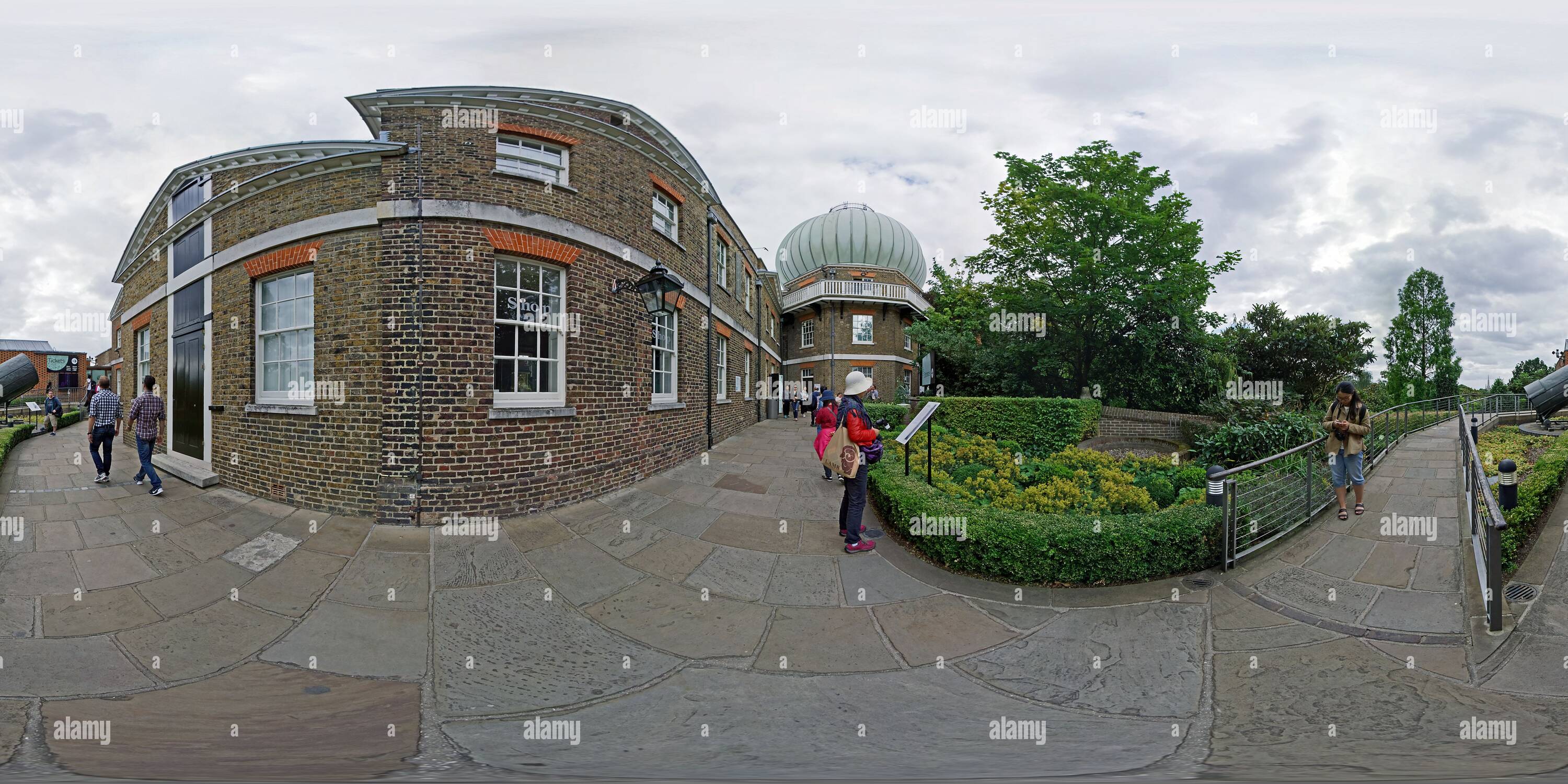 360° view of London, Greenwich, Royal Observatory, View 2 - Alamy