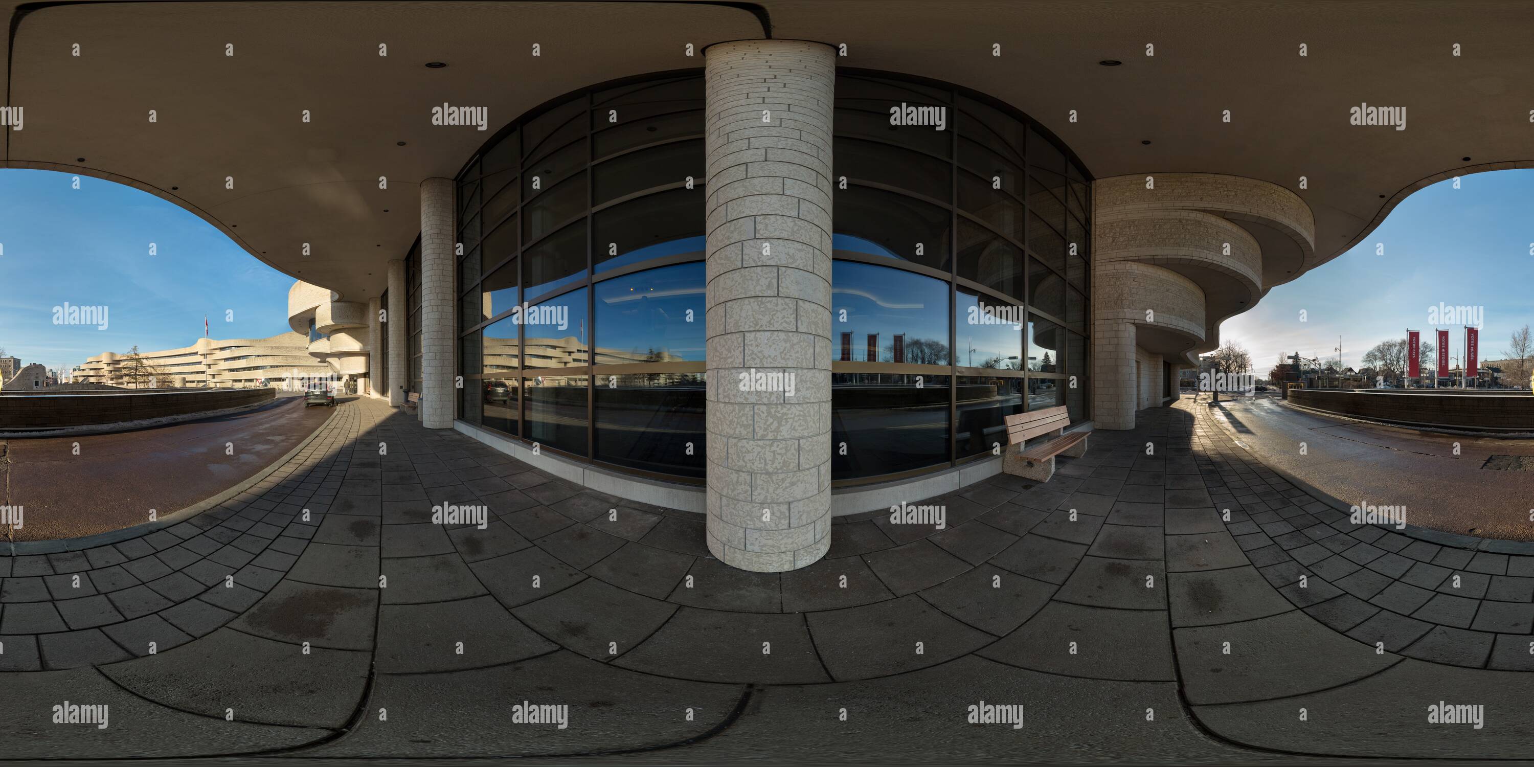 360° view of Canadian Museum of History - Alamy