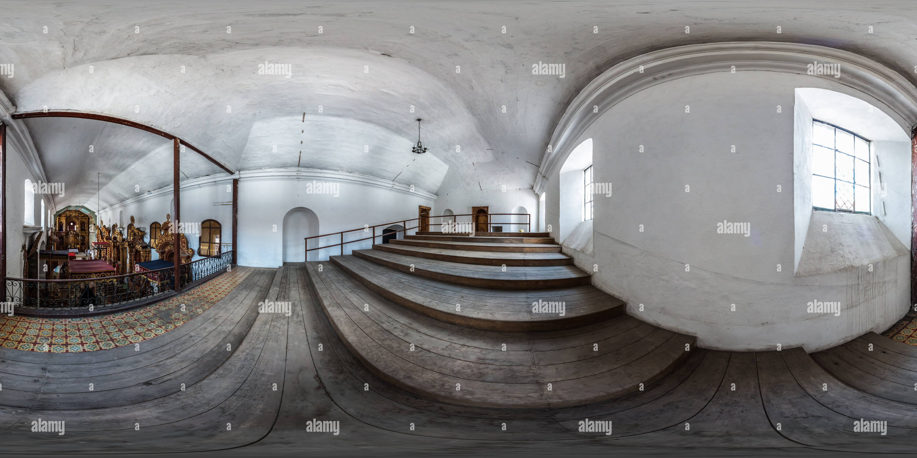 360° view of Templo La Encarnación Popayán Colombia - Alamy