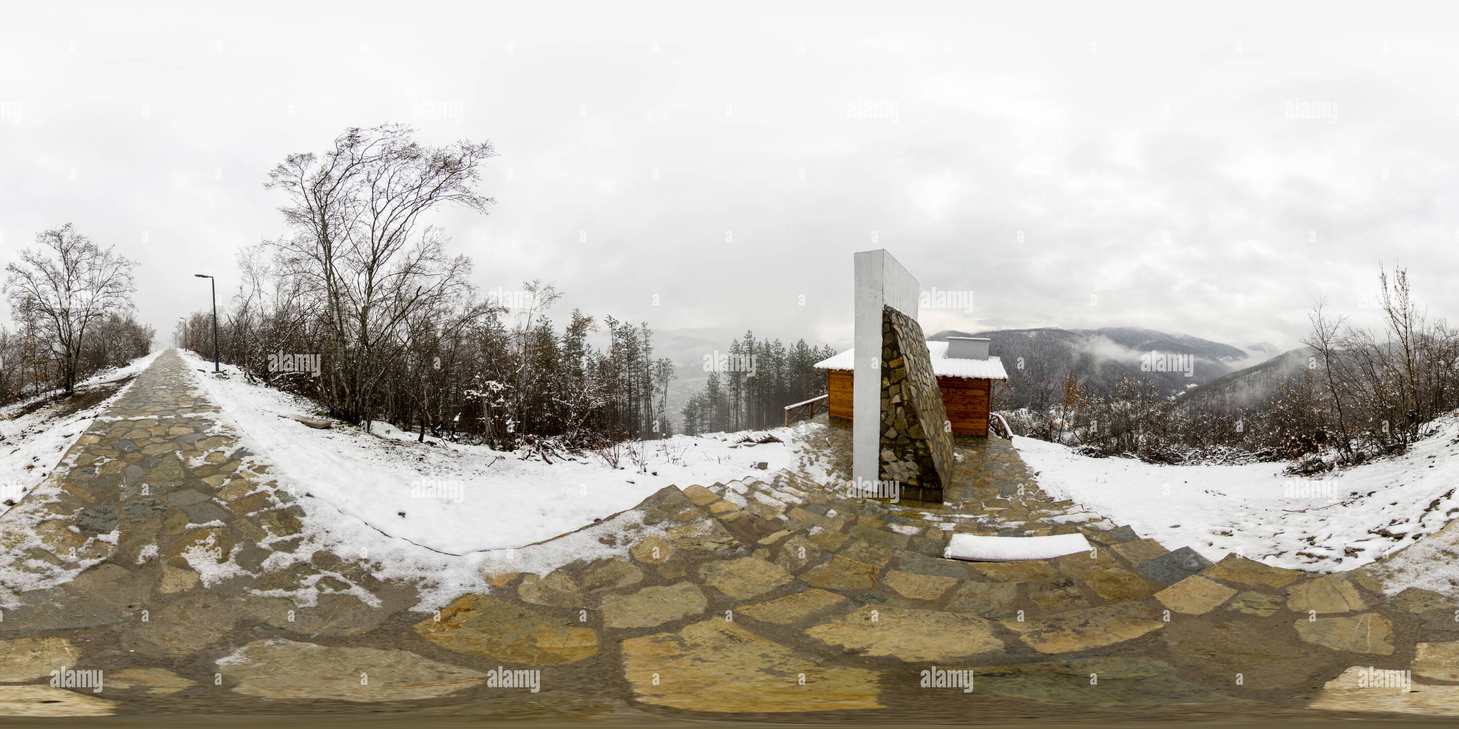 360° view of On the top of the stairs, Zubin Potok - Alamy