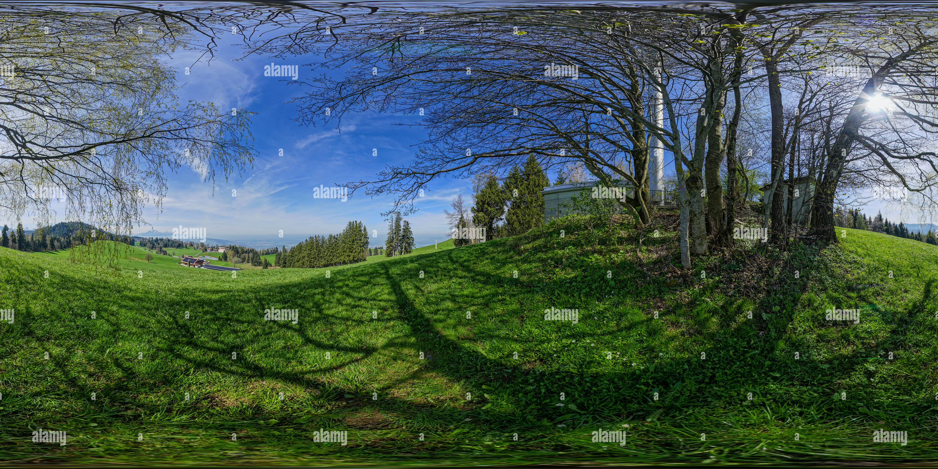 360° view of Zugerberg Baar via Brunegg 2 - Alamy