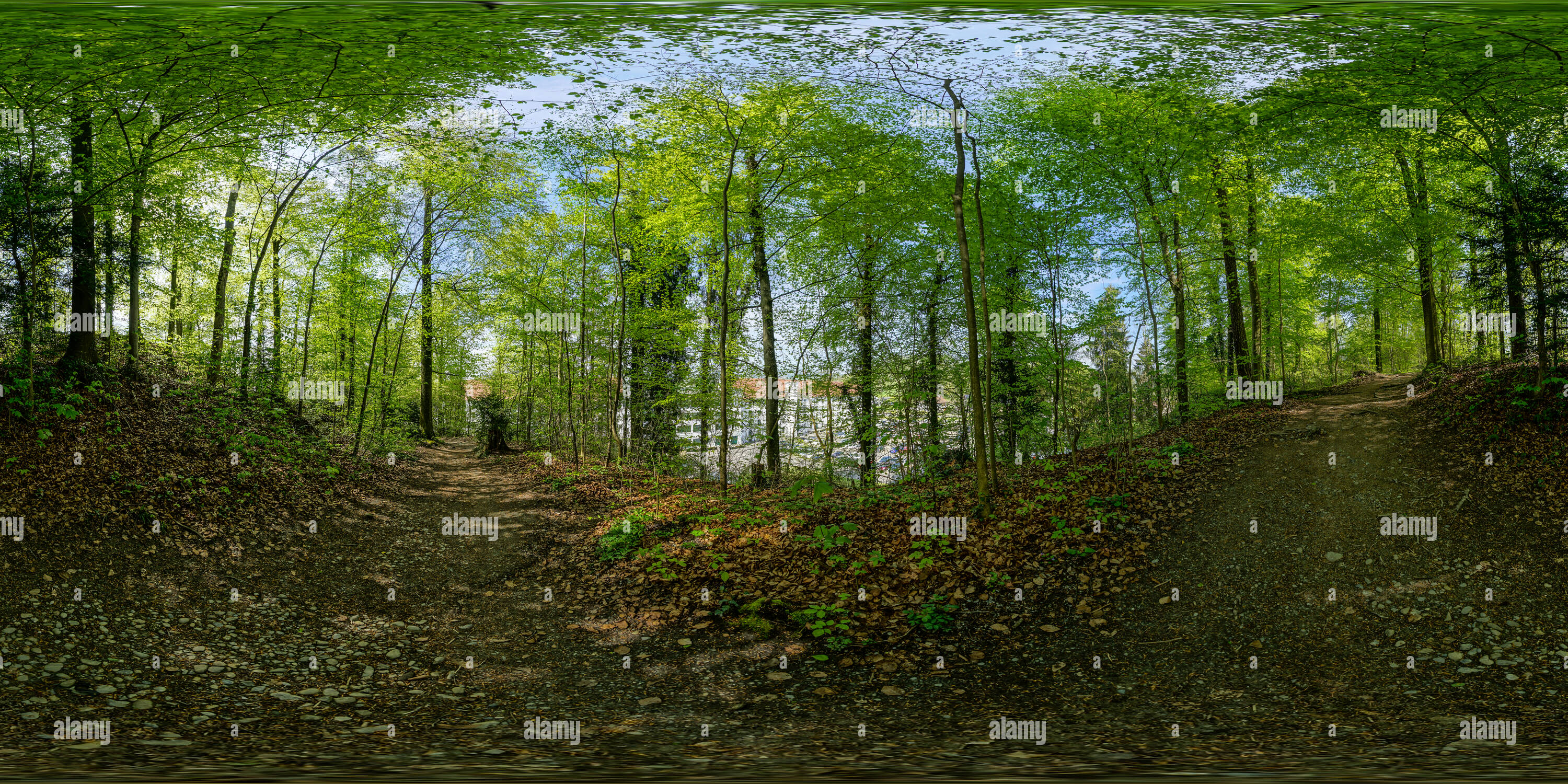 360° view of Zugerberg Baar via Brunegg 12 - Alamy