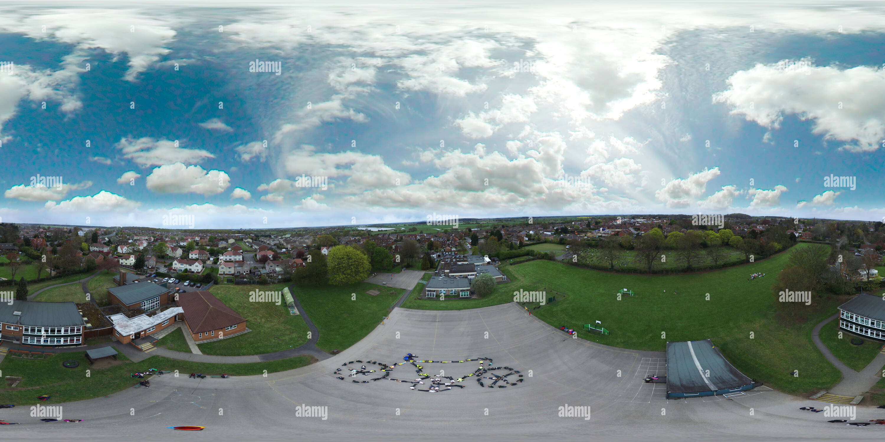 360° view of Mayflower School Bawtry - Alamy