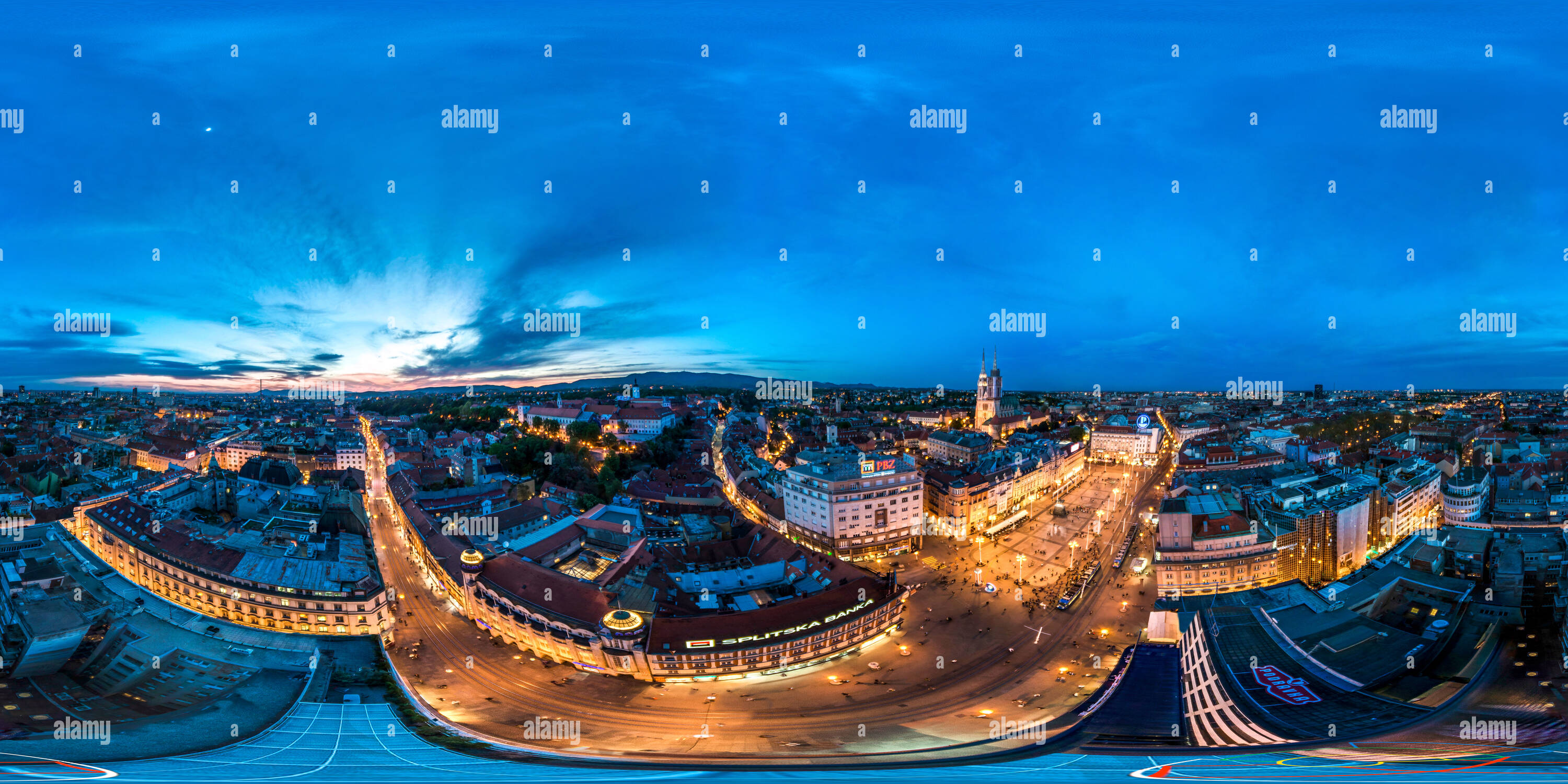 Zagreb eye observation deck hi-res stock photography and images - Alamy