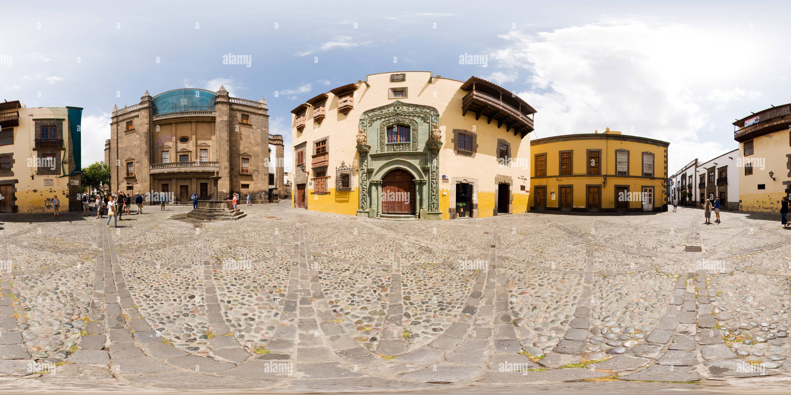 360° view of Christopher Columbus House (7734 - Alamy