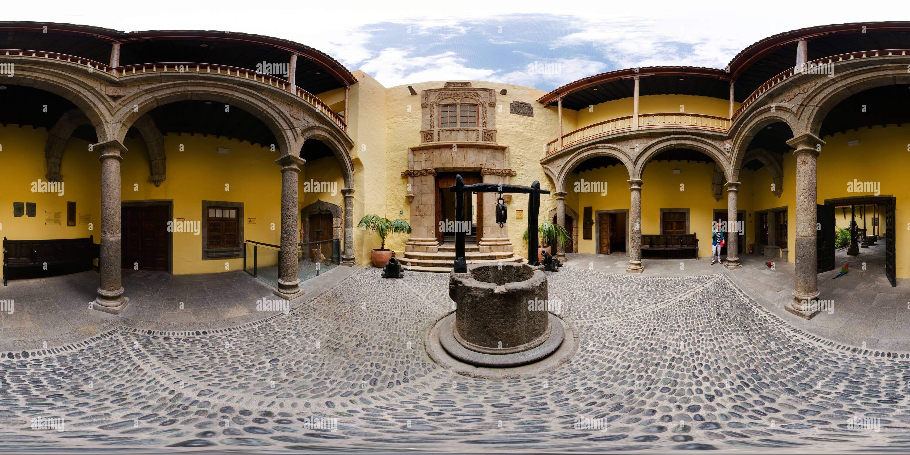 360° view of Christopher Columbus House (7735 - Alamy