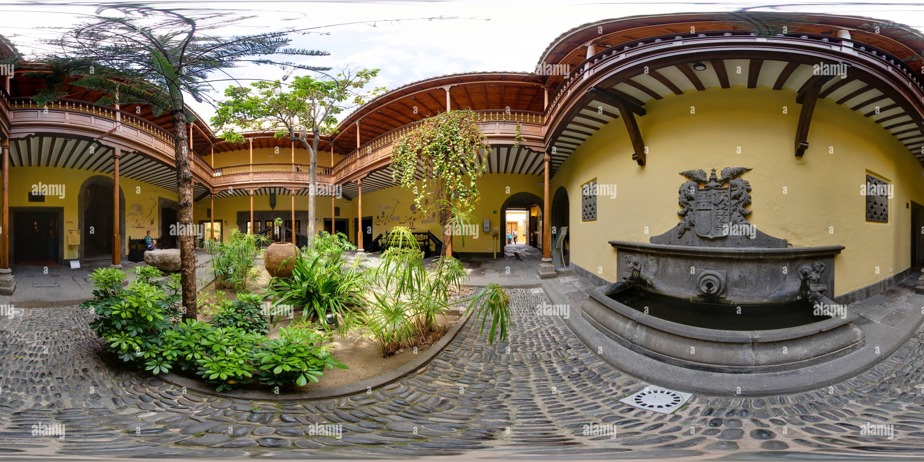 360° view of Christopher Columbus House (7736 - Alamy