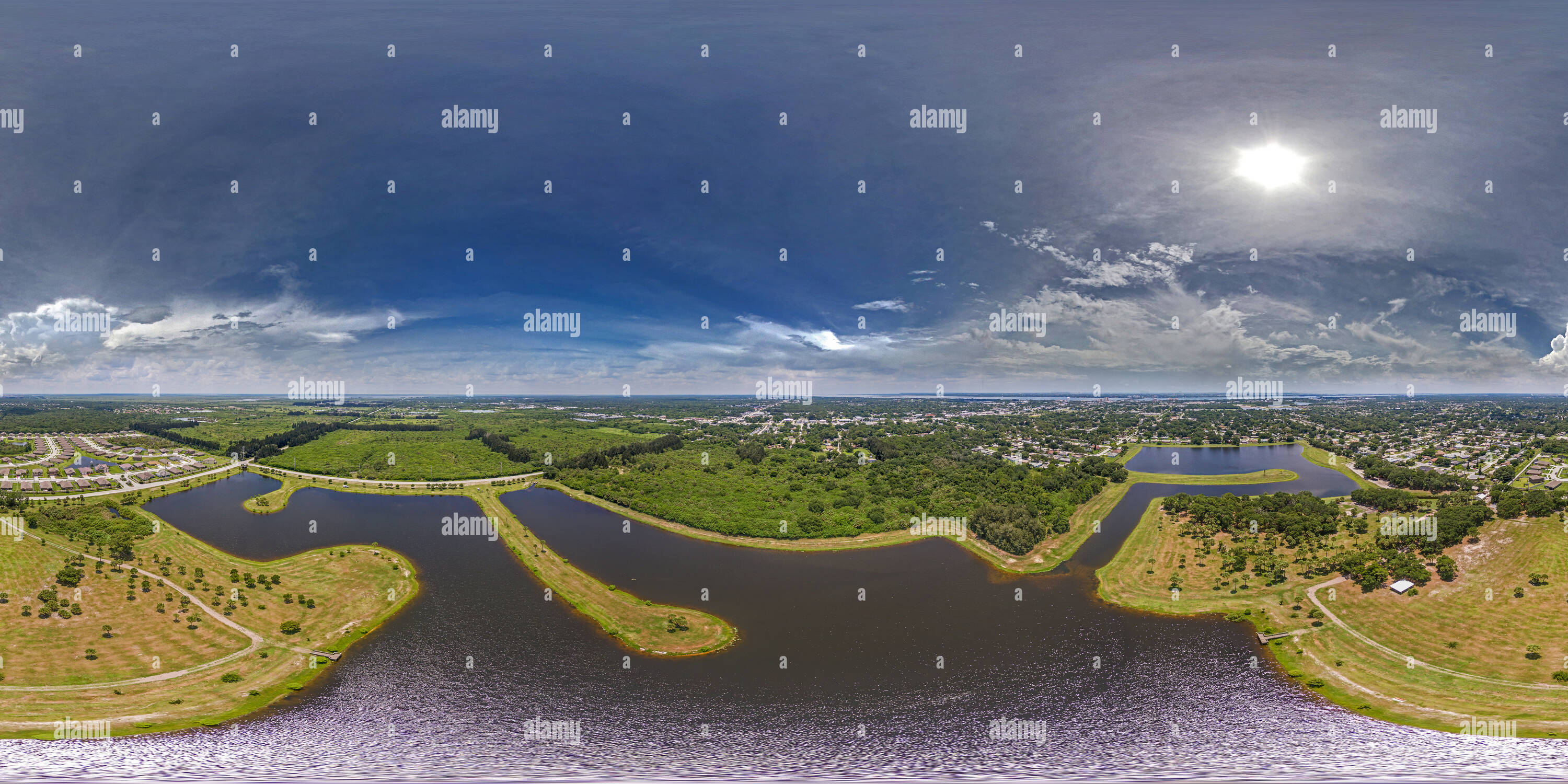 360° view of DR. ROBERT ANDERSON STORMWATER PARK - Alamy