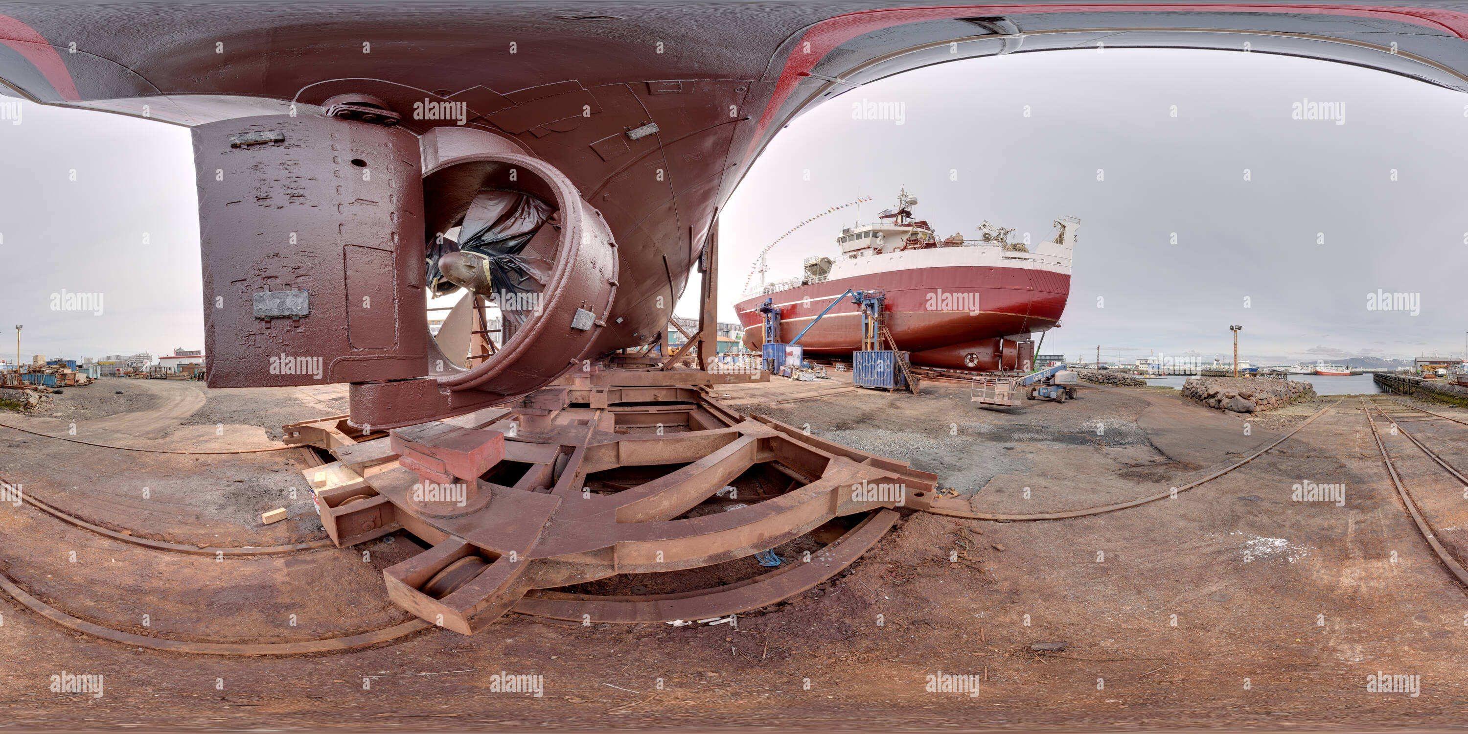 360° view of Fishing Vessel Overhaul Four - Alamy