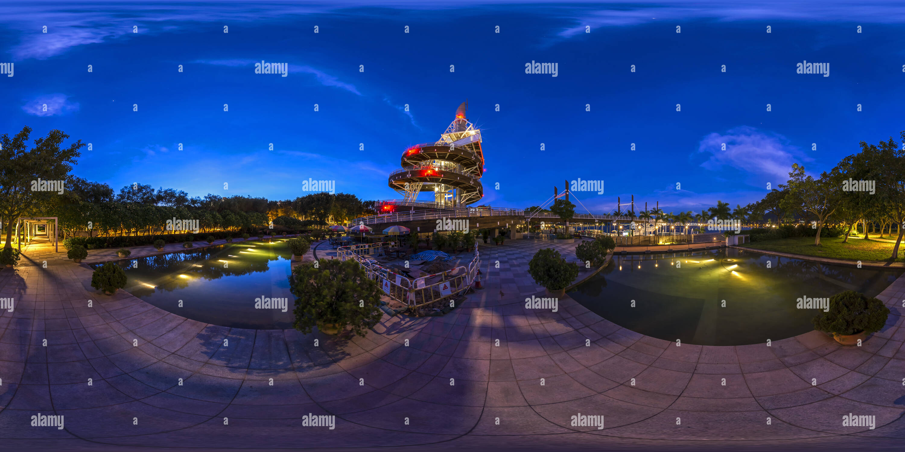 Tai po lookout tower hi-res stock photography and images - Alamy