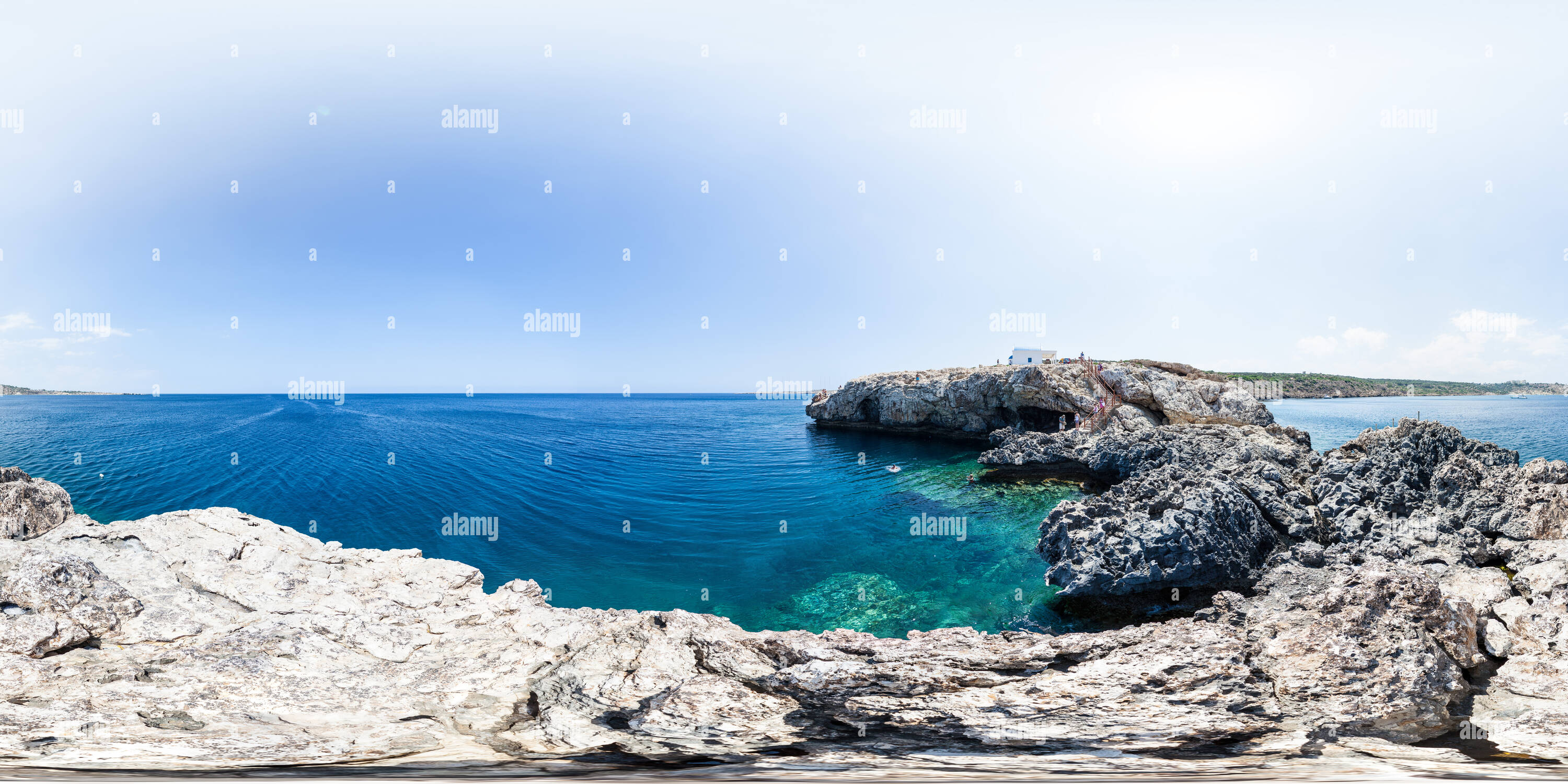 360° view of Agioi Anargyroi, Cyprus - Alamy