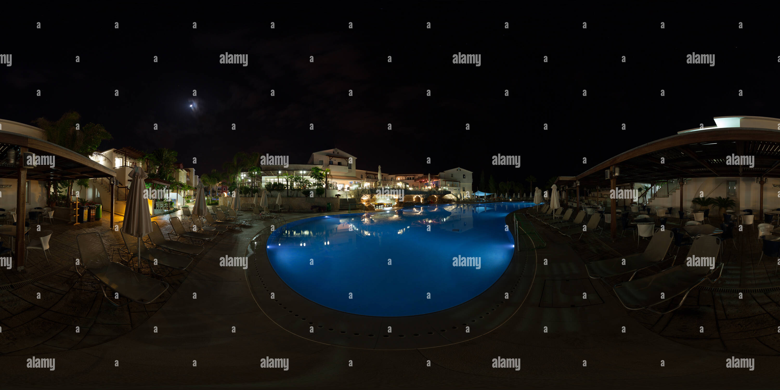 360° view of Louis Althea Beach Hotel - Alamy