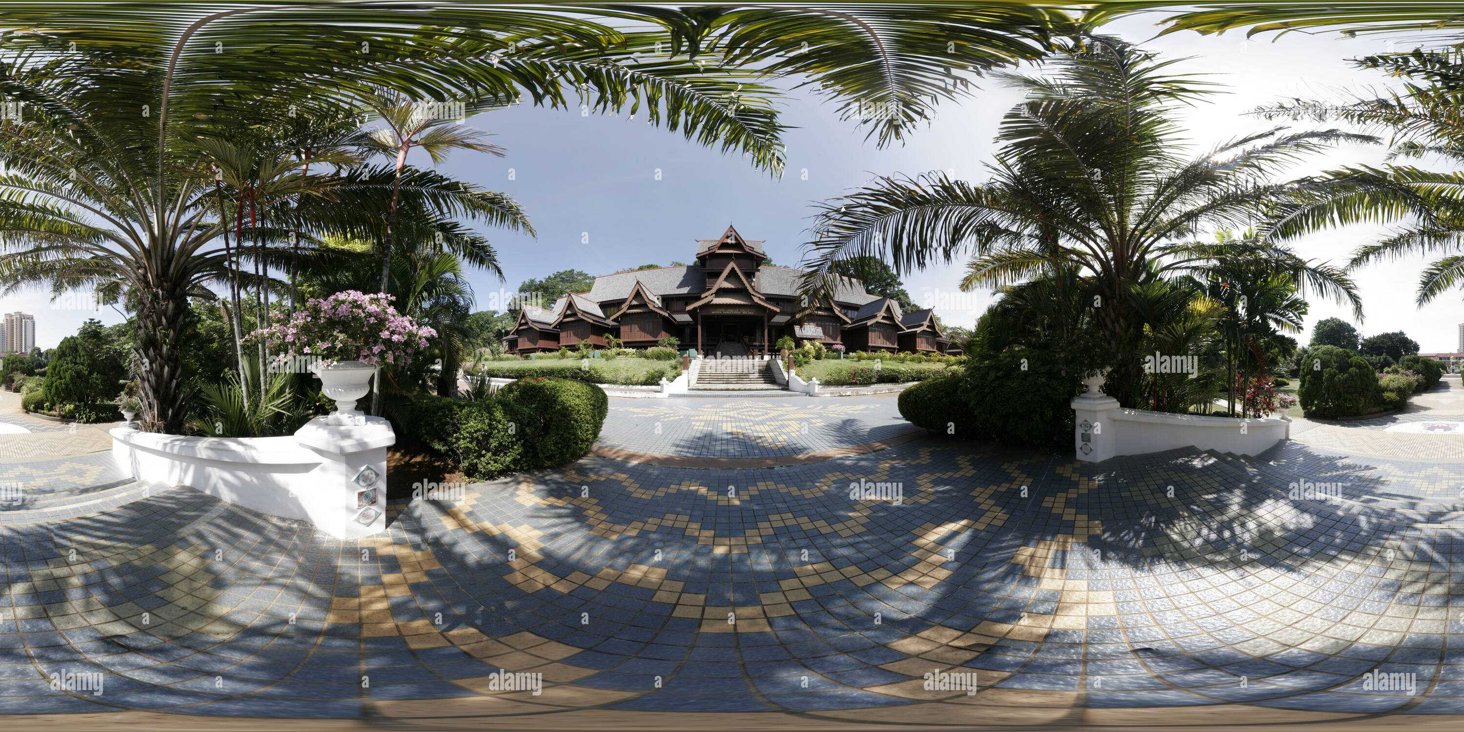 360° view of Sultanate Palace, Melaka - Alamy