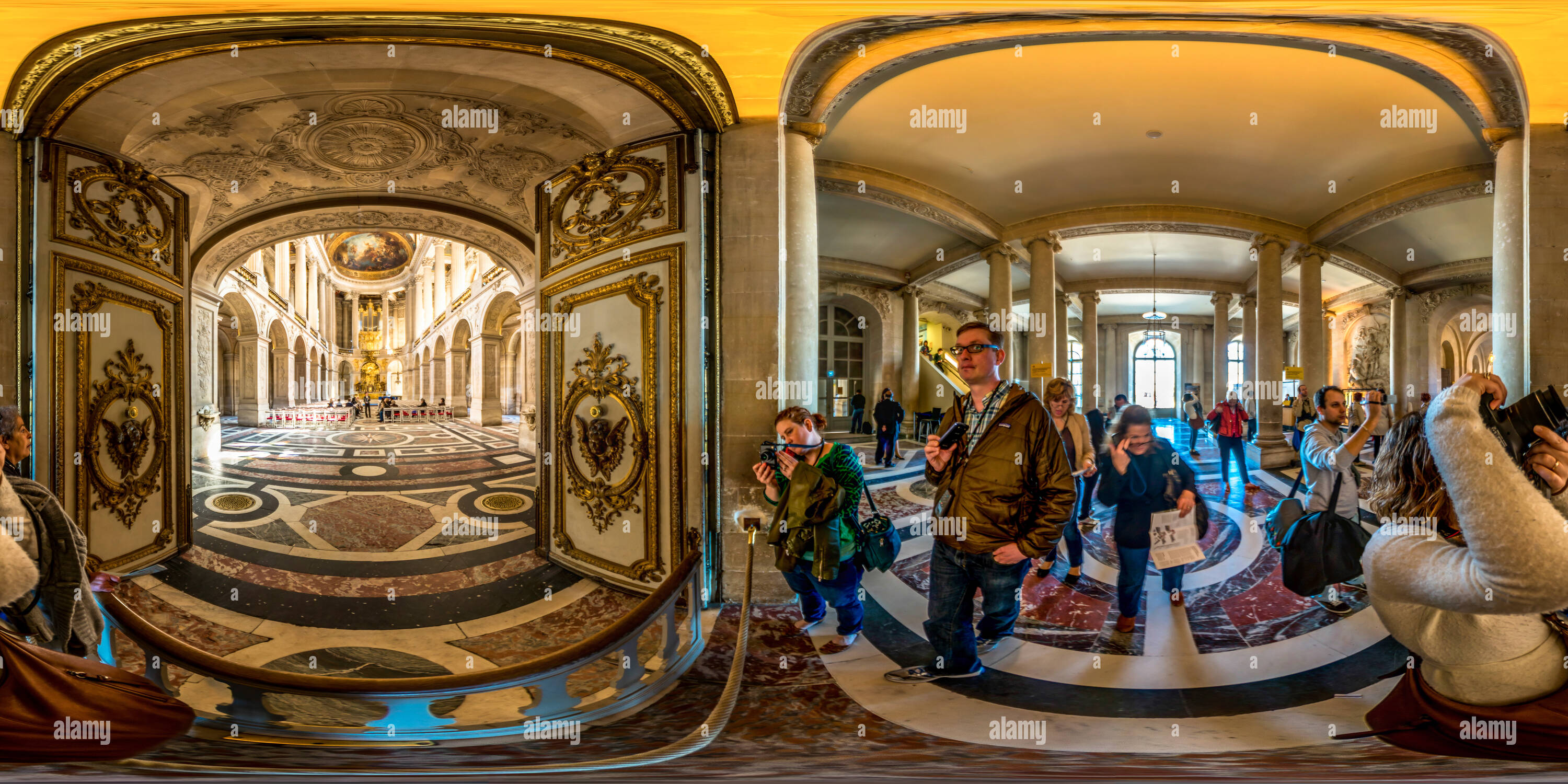 360° view of La Chapelle royale - Château de Versailles, Versailles ...