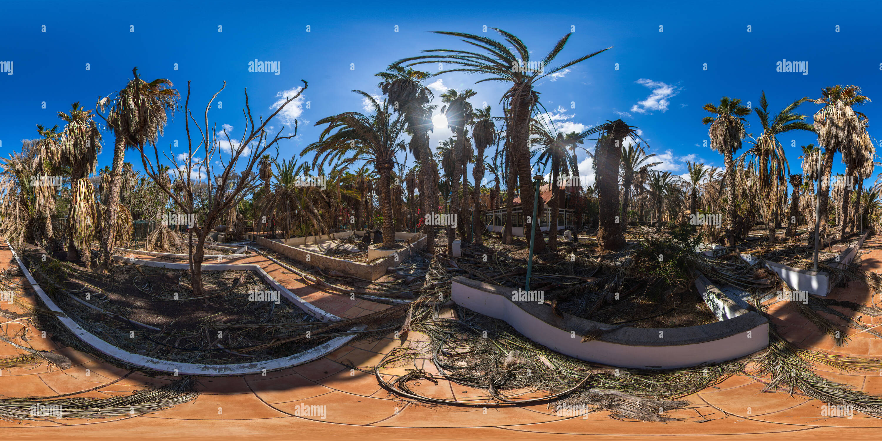 360° view of Lost Places, Hotel Stella Canaris, Zoo, Morro Jable - Alamy