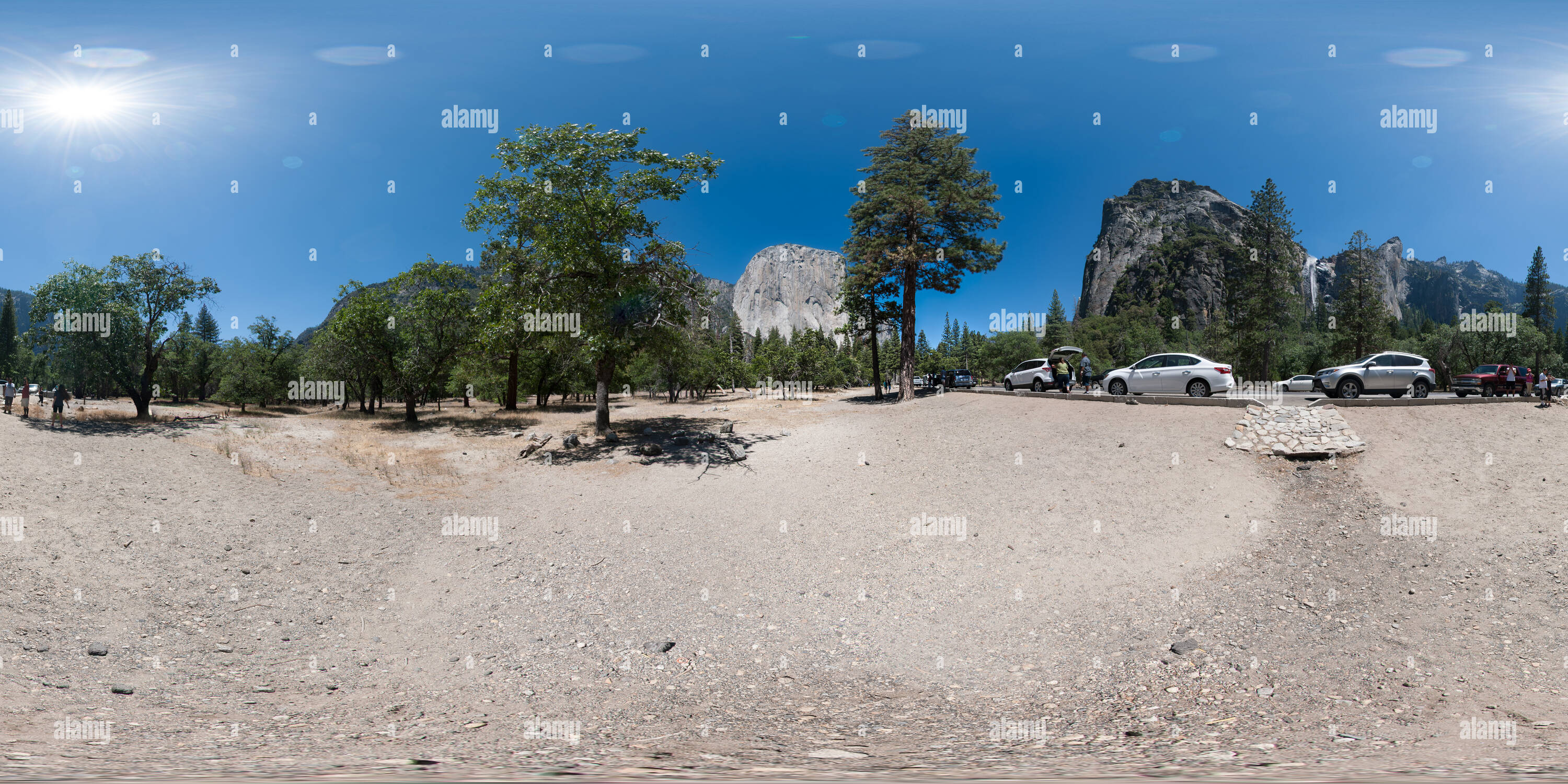 360° view of El Capitan in the Midst of the Summer - Alamy
