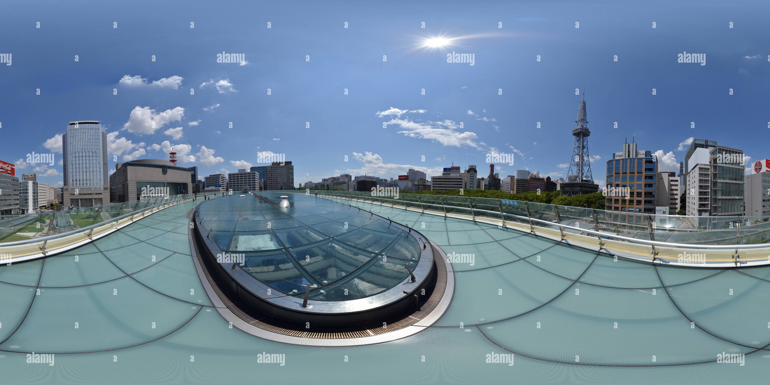 360° view of Japan, Aichi, Nagoya, Oasis - Alamy