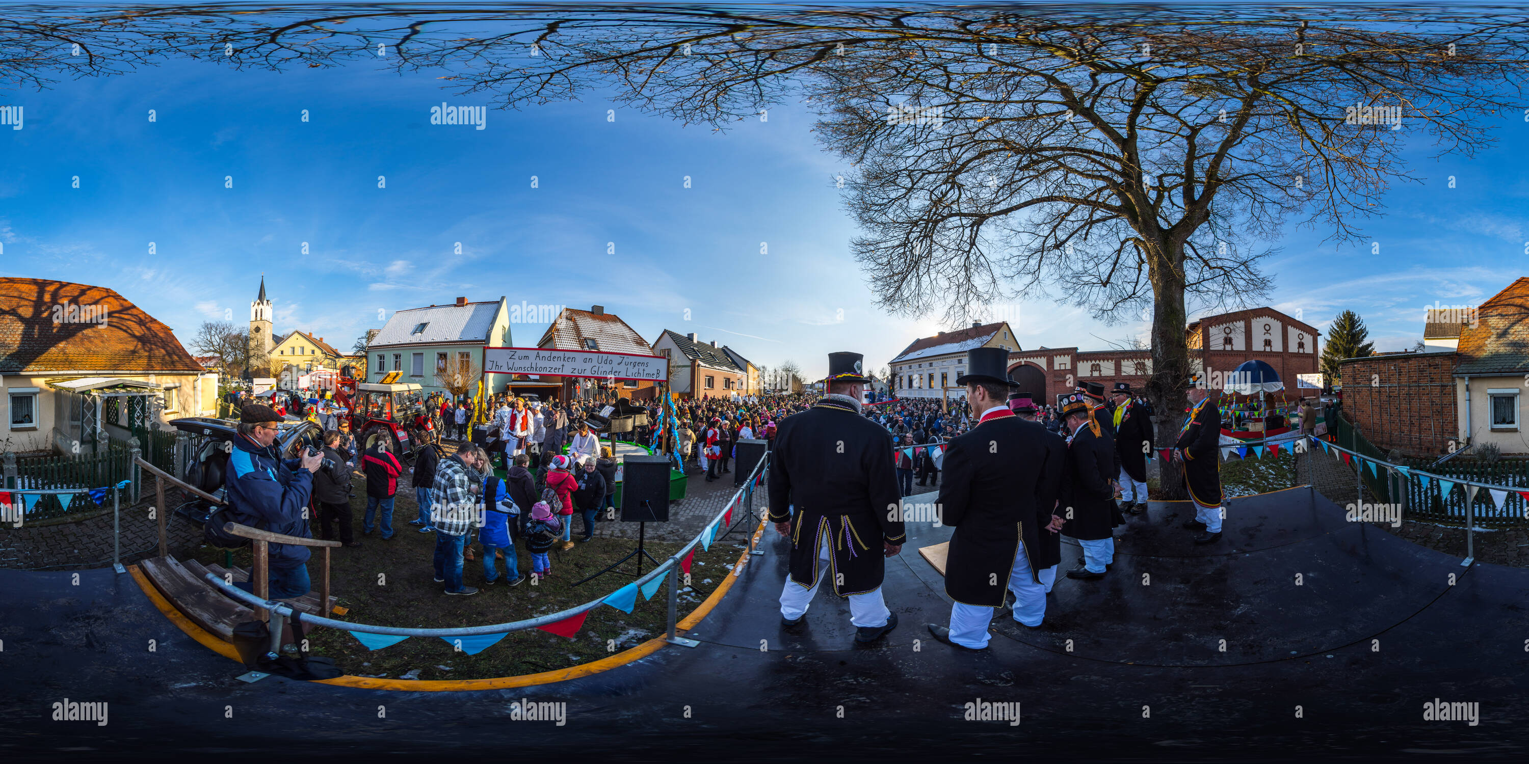 360° view of Lichtmess, Glinde, 2015, Sachsen-Anhalt - Alamy